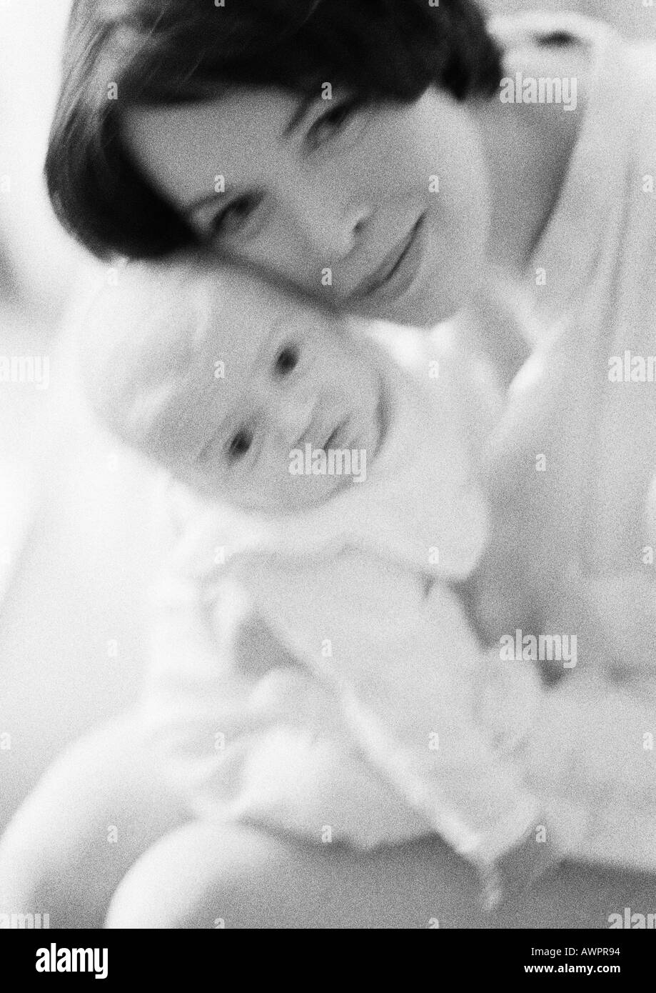 Babies, looking at camera Black and White Stock Photos & Images - Alamy