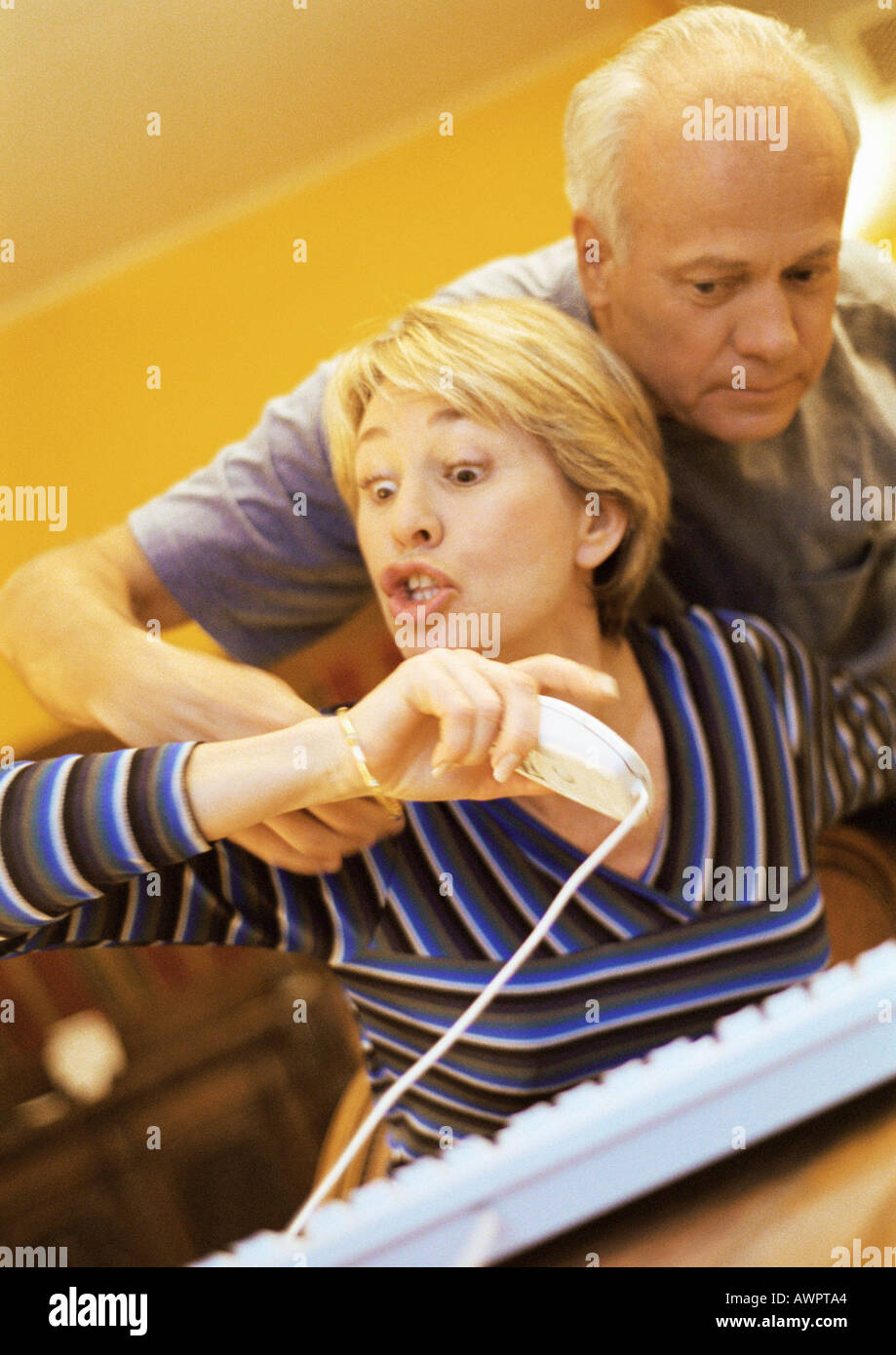 Two mature men arguing fighting hi-res stock photography and images - Alamy