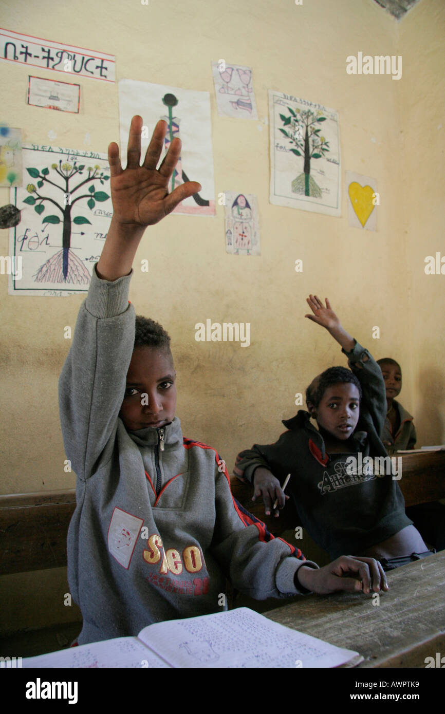 ETHIOPIA Catholic elementary school at Adaga Irop Tigray photo by Sean ...