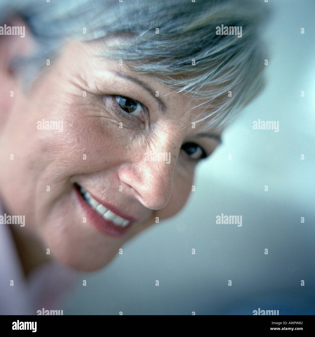 Mature woman, portrait Stock Photo - Alamy