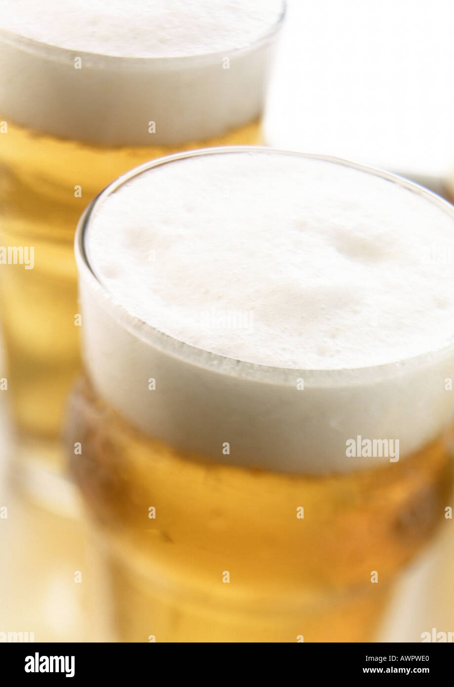 Overhead shot beer glasses hi-res stock photography and images - Alamy