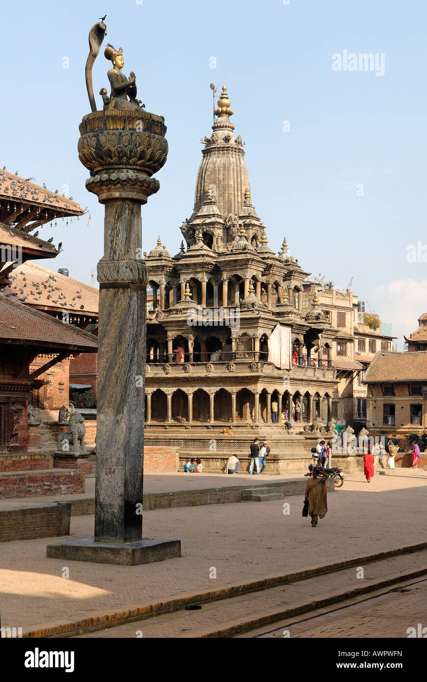 Krishna Mandir Temple, Durbar Square of Patan, Lalitpur, Kathmandu ...