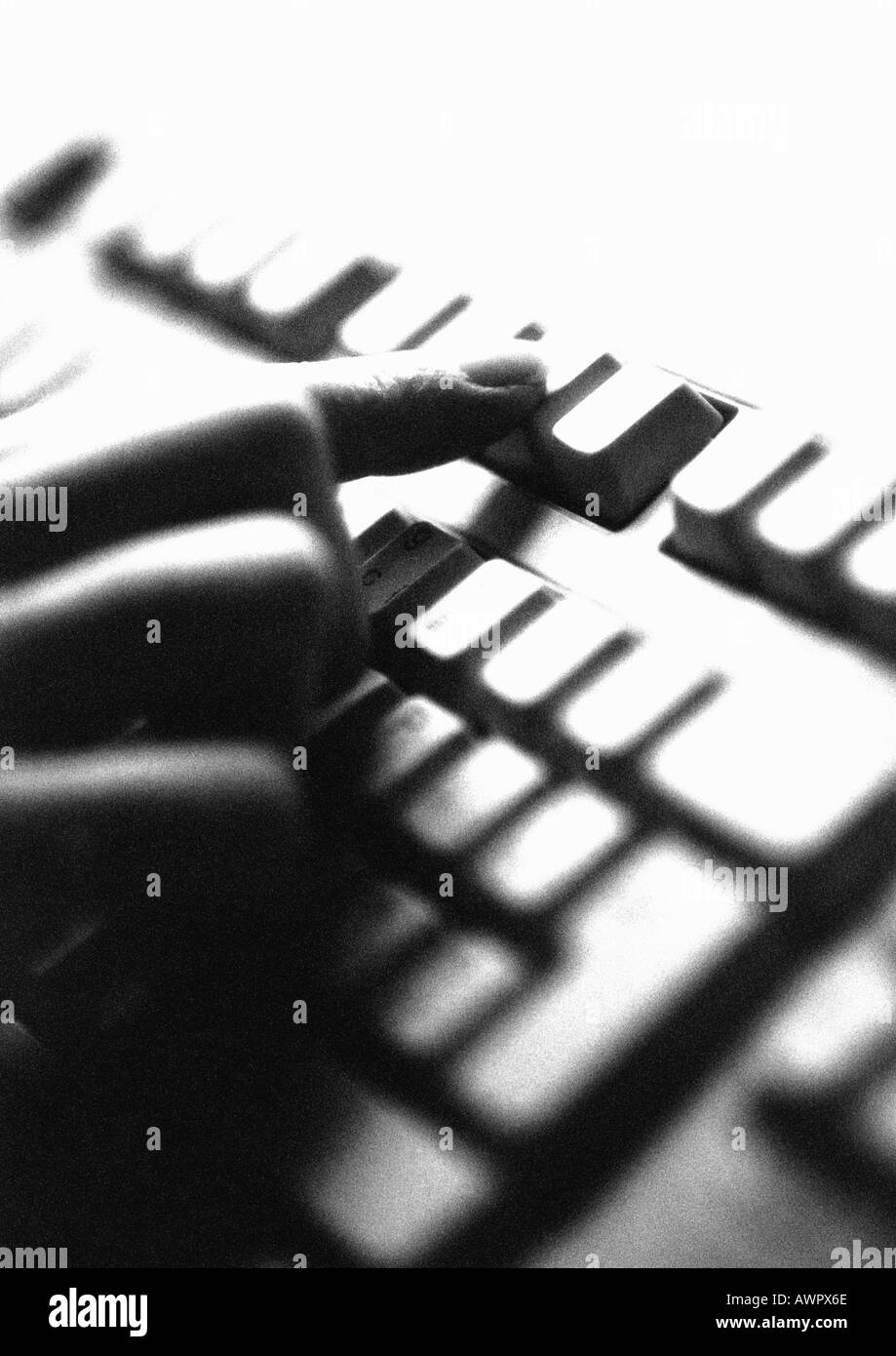 Data processing keyboards hi-res stock photography and images - Alamy