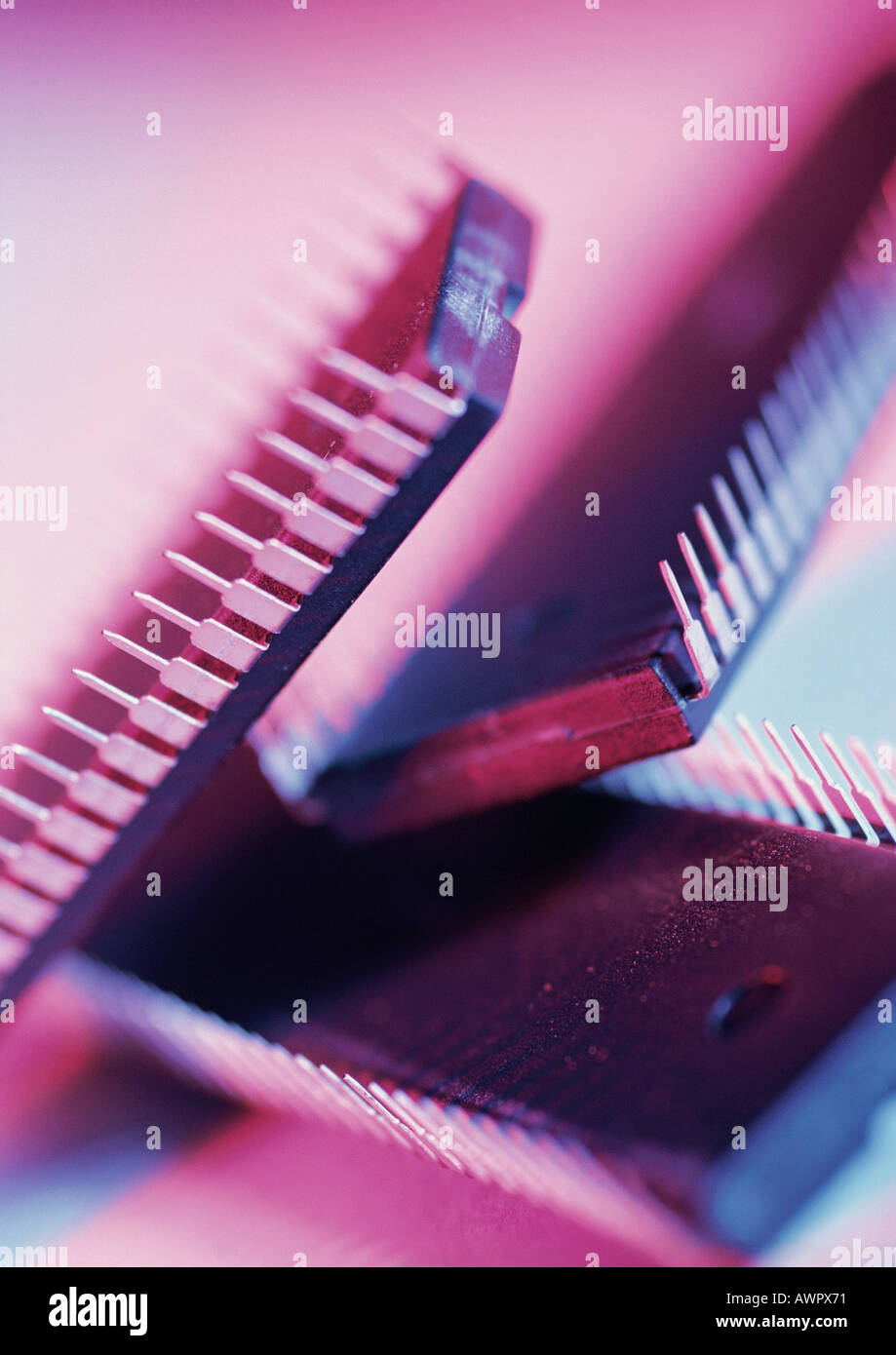 Processor electronic circuits color hi-res stock photography and images ...