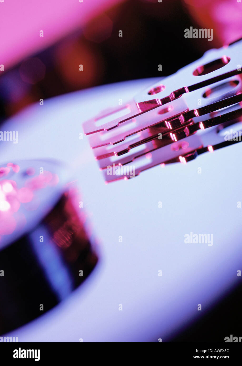 Computer hard disk interior view hi-res stock photography and images ...