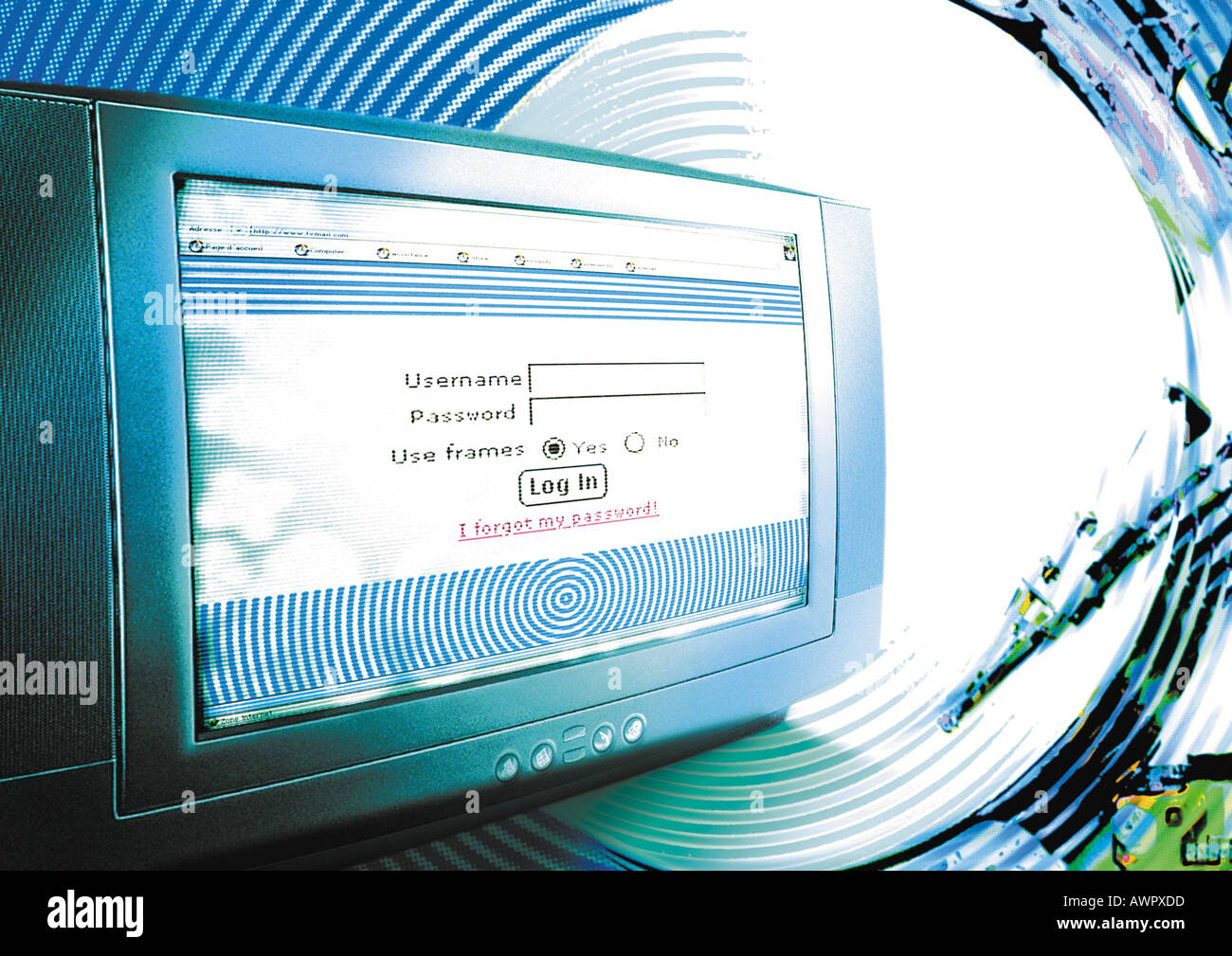 Digital key network connections in hi-res stock photography and images ...