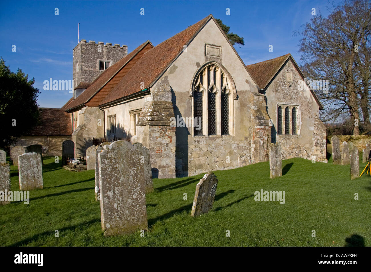 St James Church Southwick Wickham Hampshire Stock Photo - Alamy