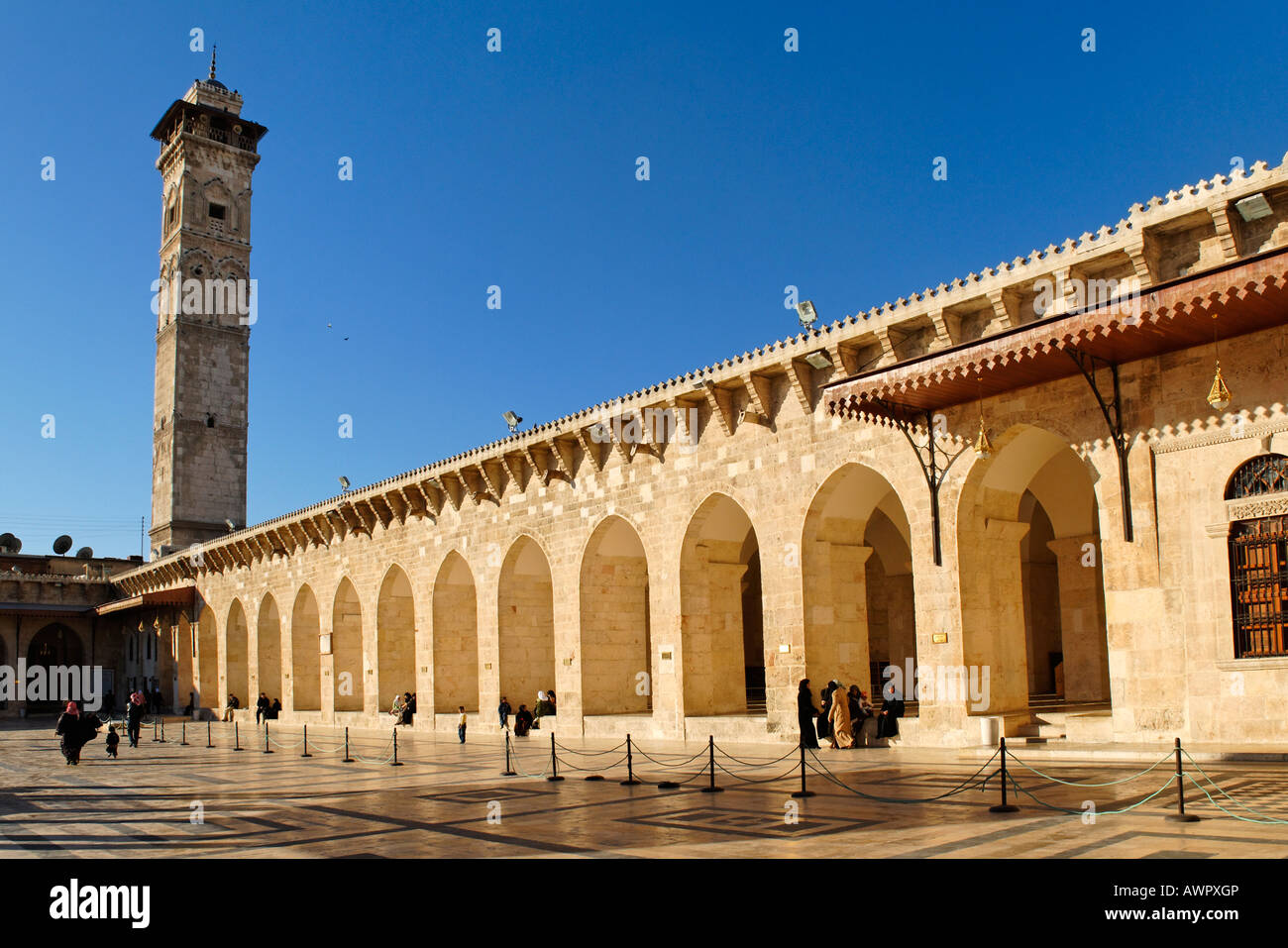 Umayyad Mosque at Aleppo, Syria Stock Photo - Alamy
