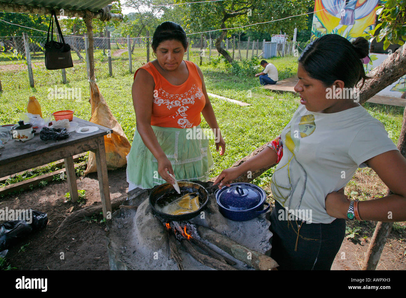 GUATEMALA Santa Rita village of returnees Stock Photo - Alamy