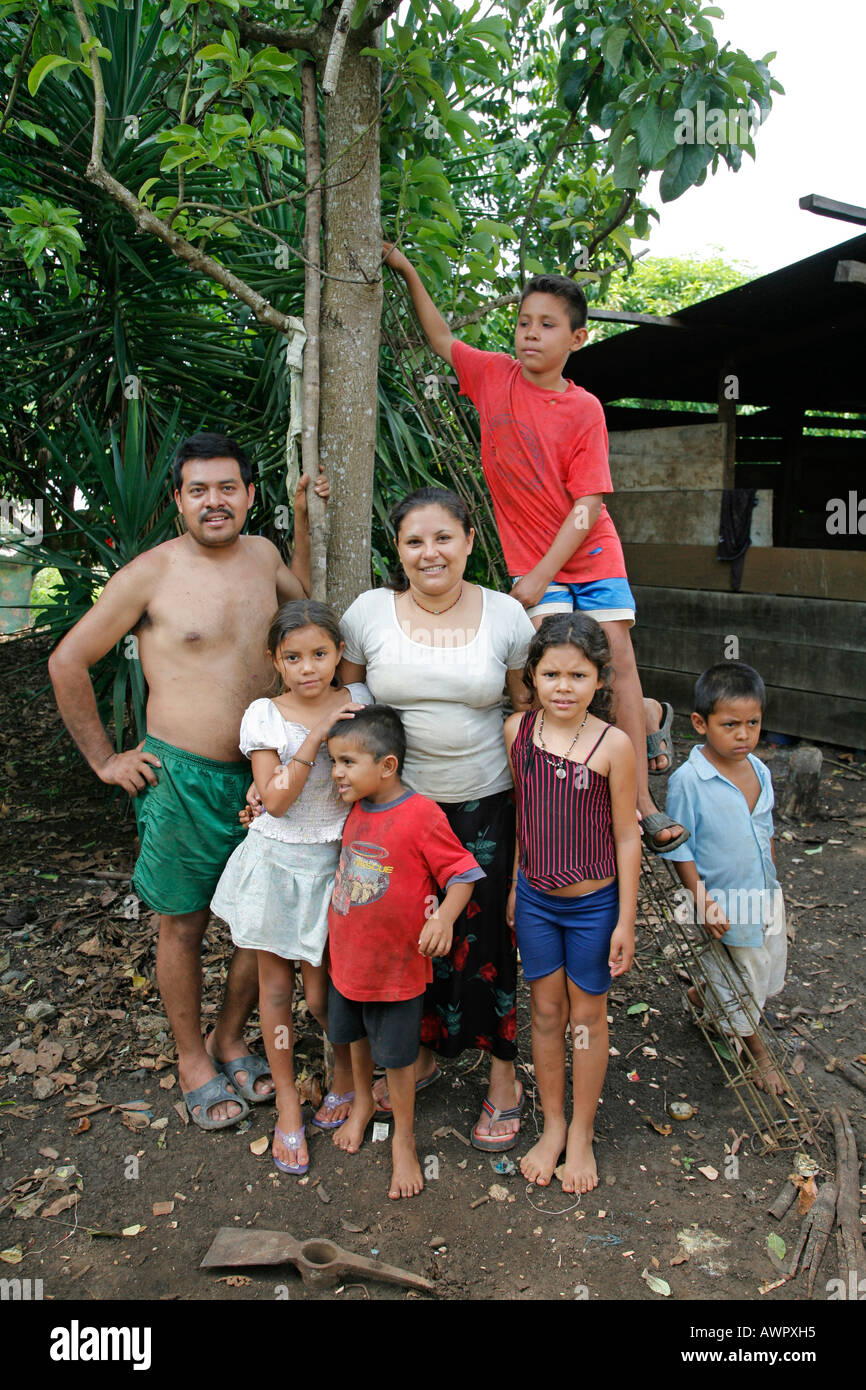 GUATEMALA Santa Rita village of returnees Stock Photo - Alamy
