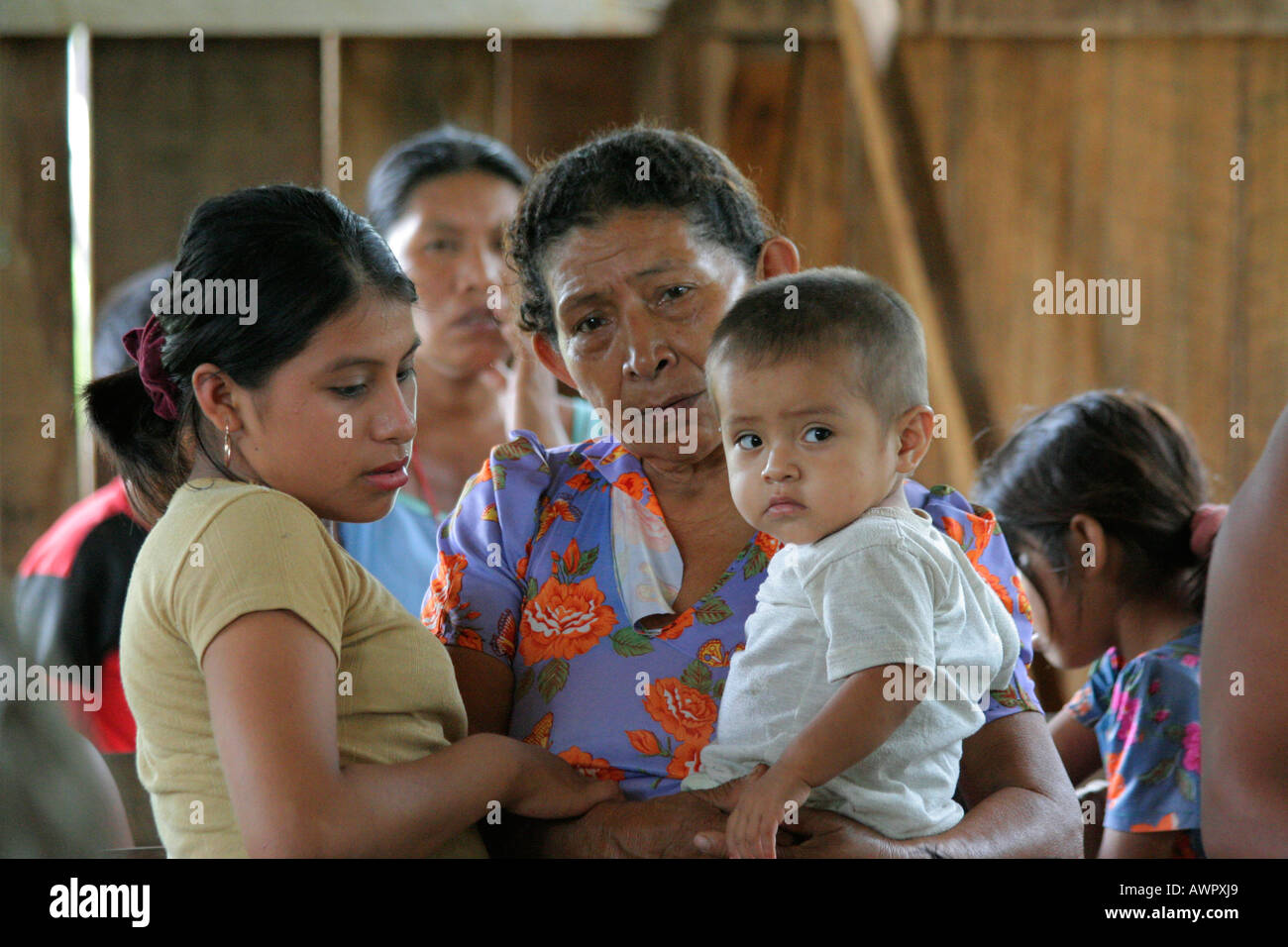 GUATEMALA Santa Rita village of returnees Stock Photo - Alamy