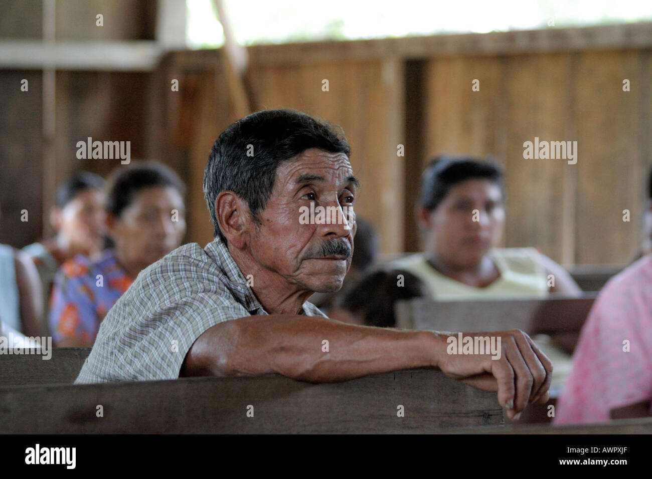 GUATEMALA Santa Rita village of returnees Stock Photo - Alamy
