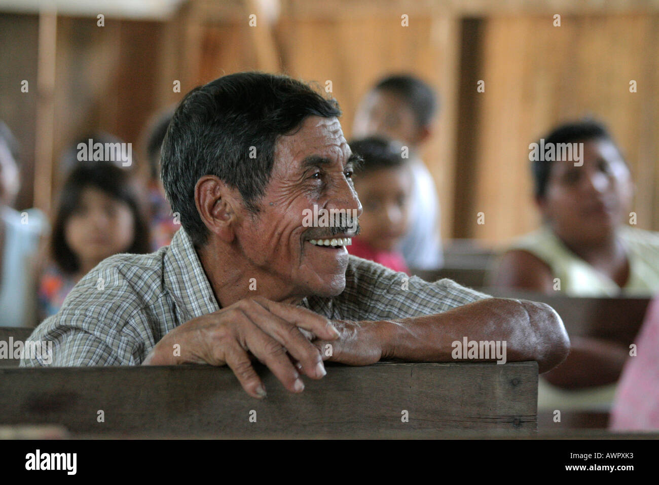 GUATEMALA Santa Rita village of returnees Stock Photo - Alamy