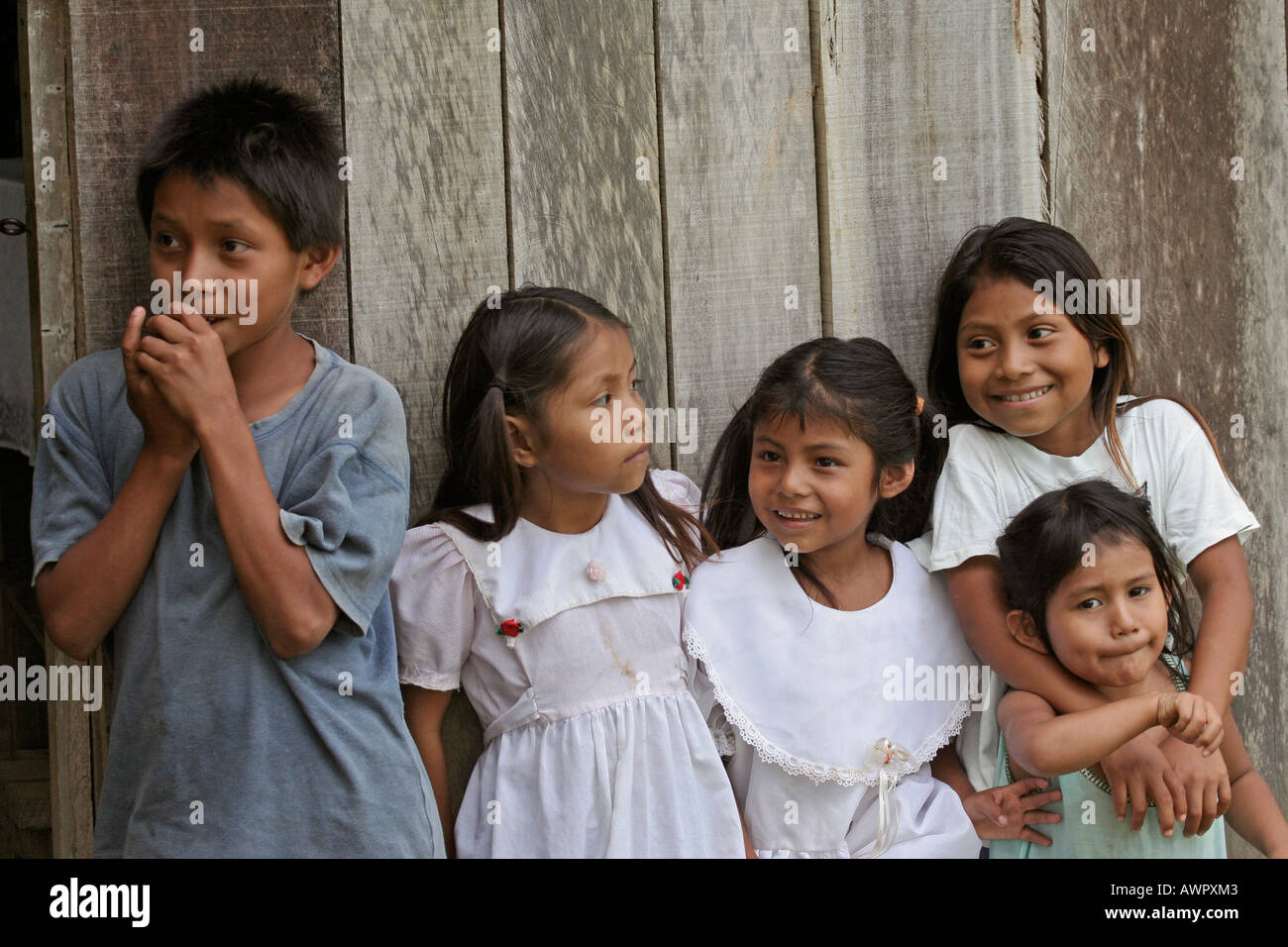 GUATEMALA Santa Rita village of returnees Stock Photo - Alamy