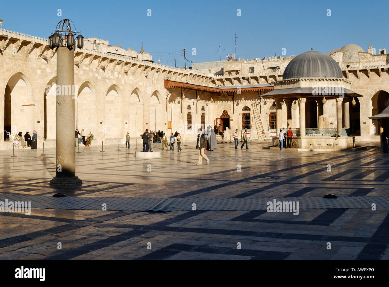 Umayyad Mosque at Aleppo, Syria Stock Photo - Alamy