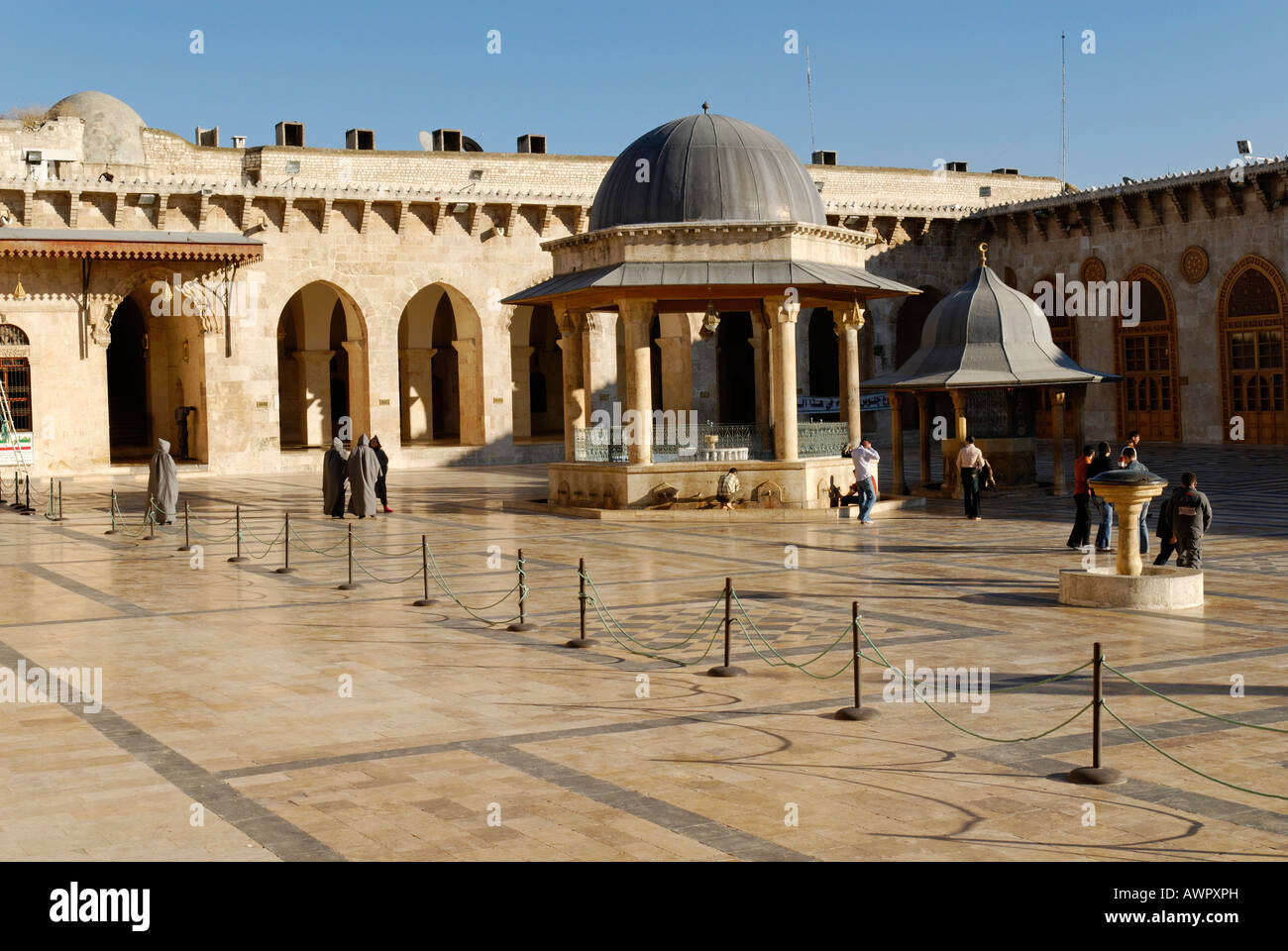 Umayyad Mosque at Aleppo, Syria Stock Photo - Alamy