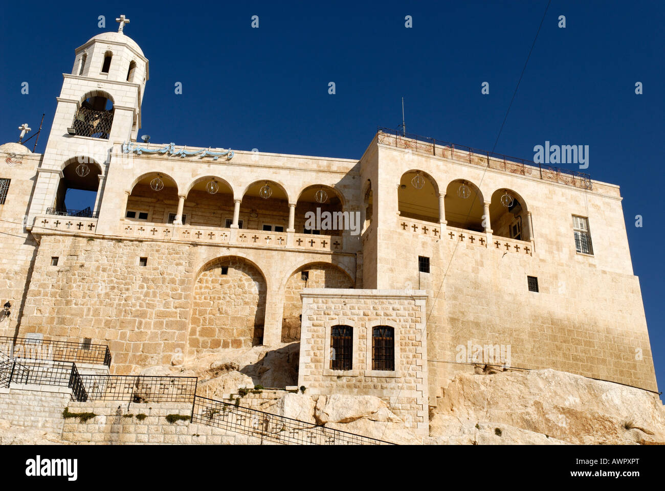 Greek orthodox convent lady saidnaya hi-res stock photography and ...