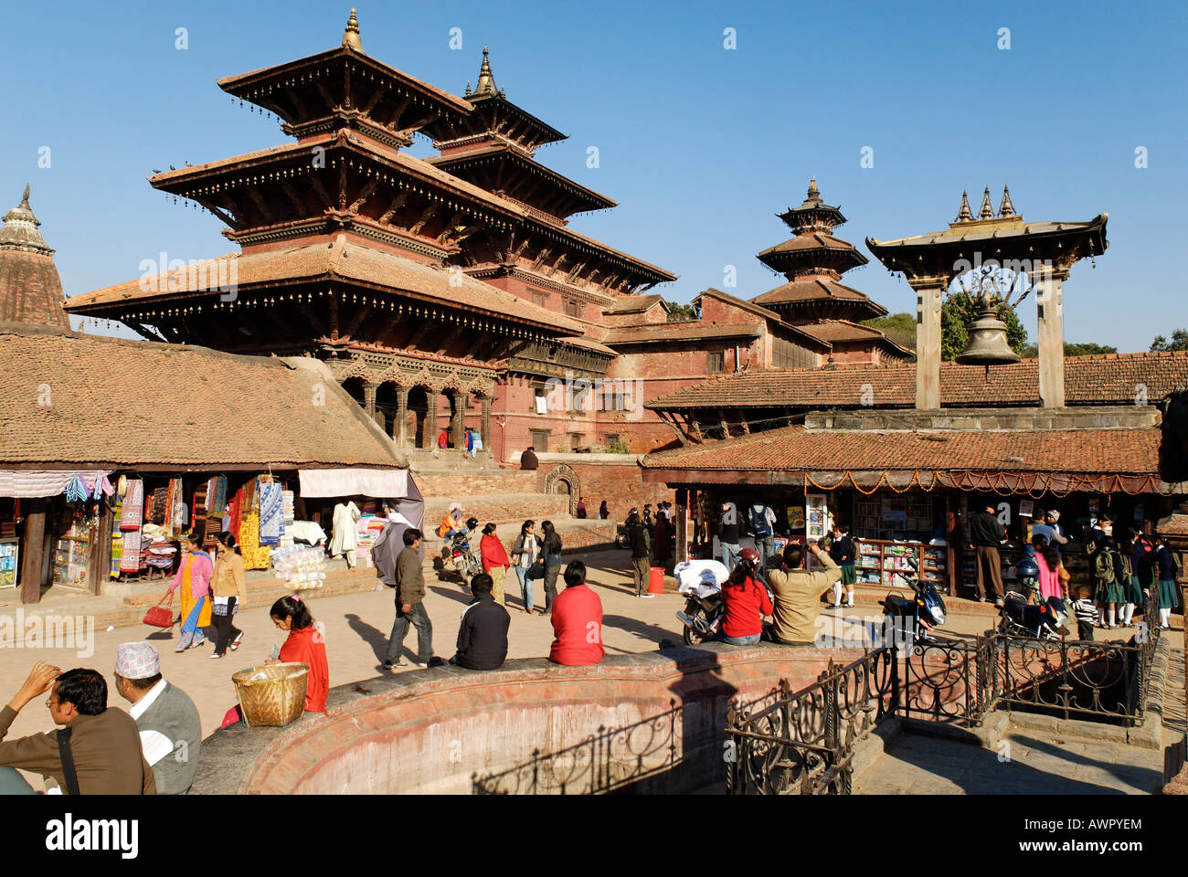 Durbar Square of Patan, Lalitpur, Kathmandu, Nepal Stock Photo - Alamy