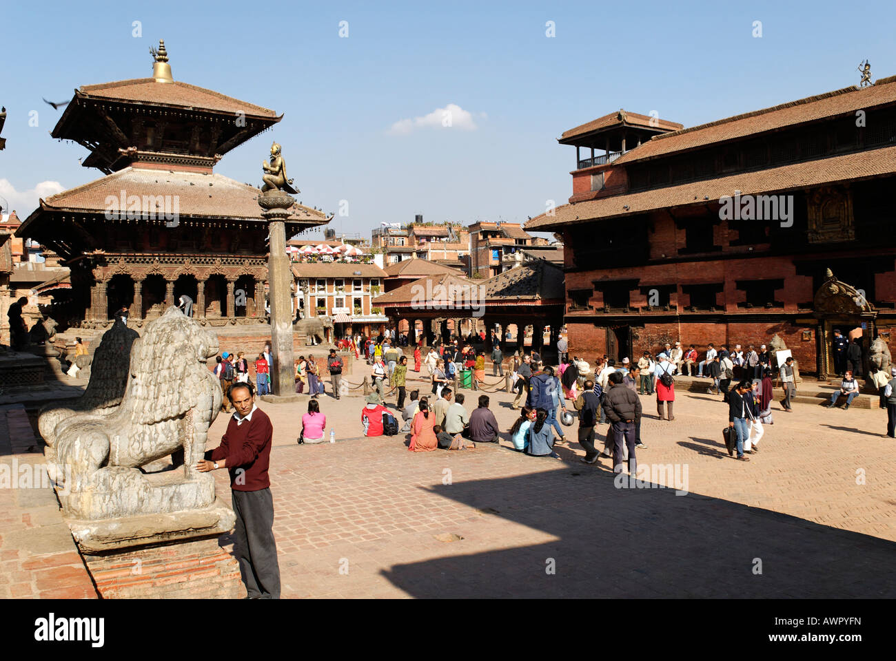 Durbar Square of Patan, Lalitpur, Kathmandu, Nepal Stock Photo - Alamy