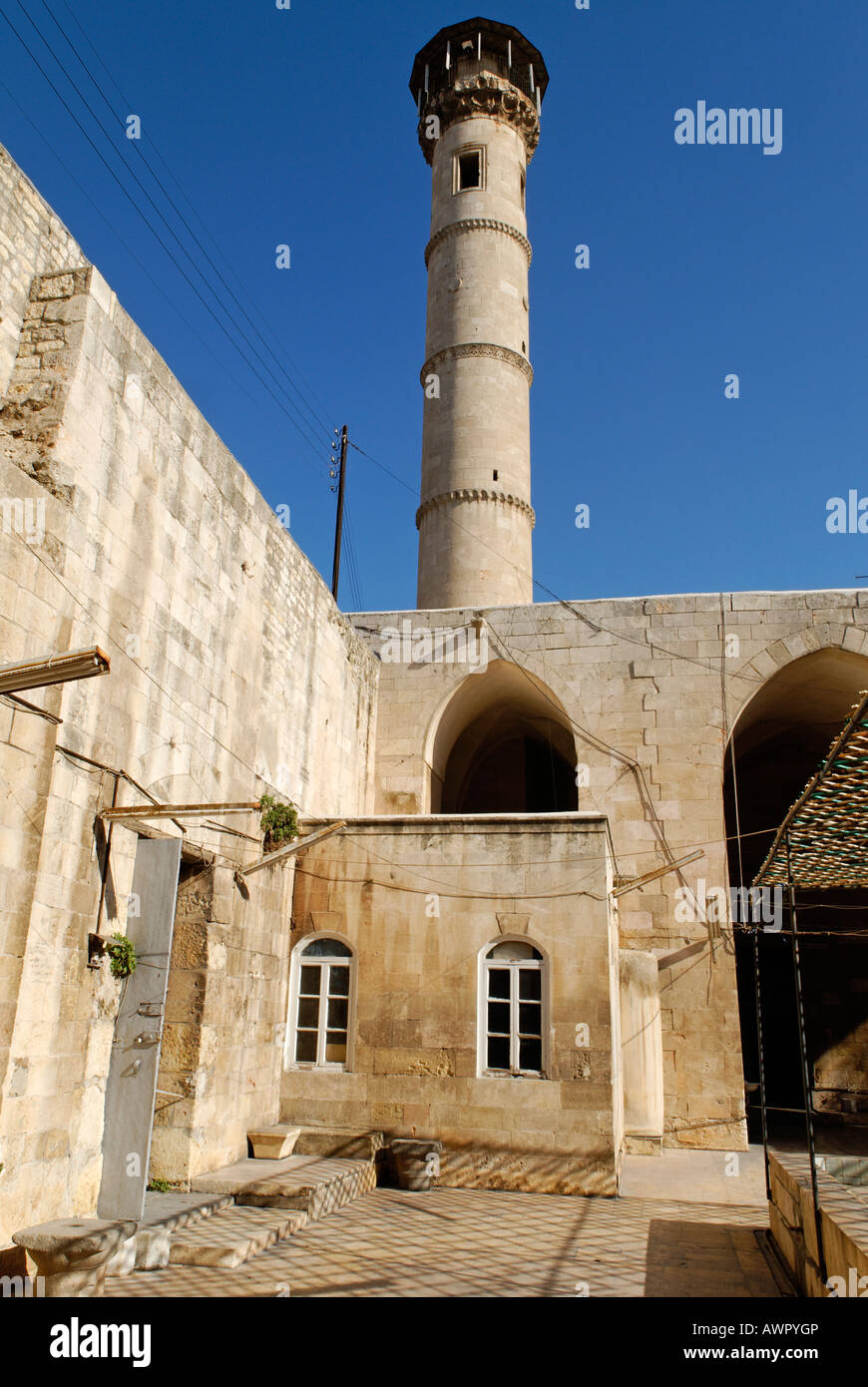 Mosque in the old town of Aleppo, Syria Stock Photo - Alamy