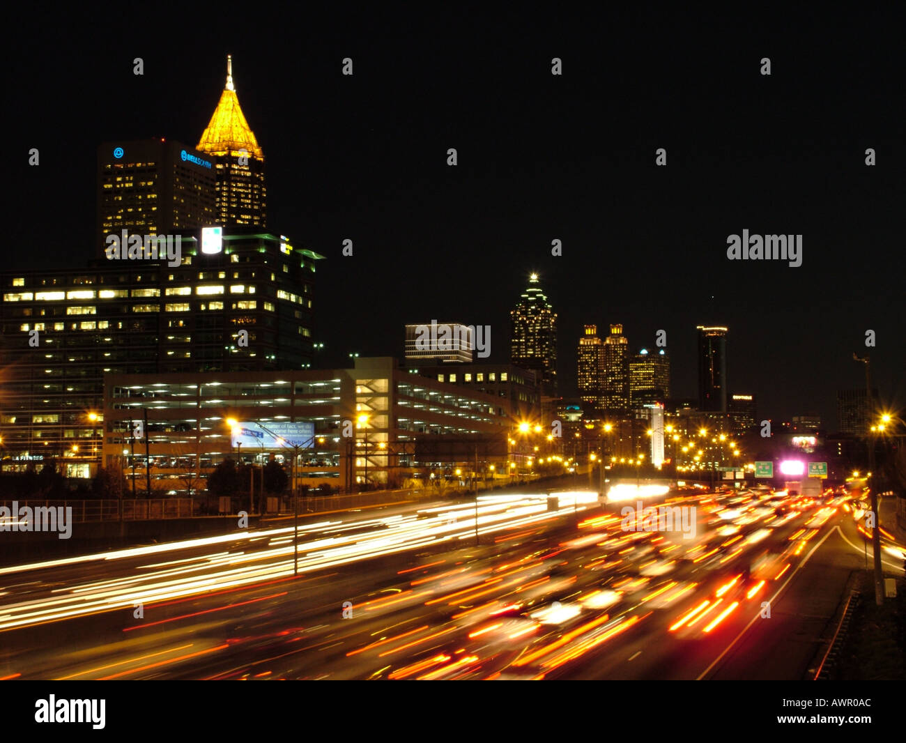 Atlanta downtown connector hi-res stock photography and images - Alamy