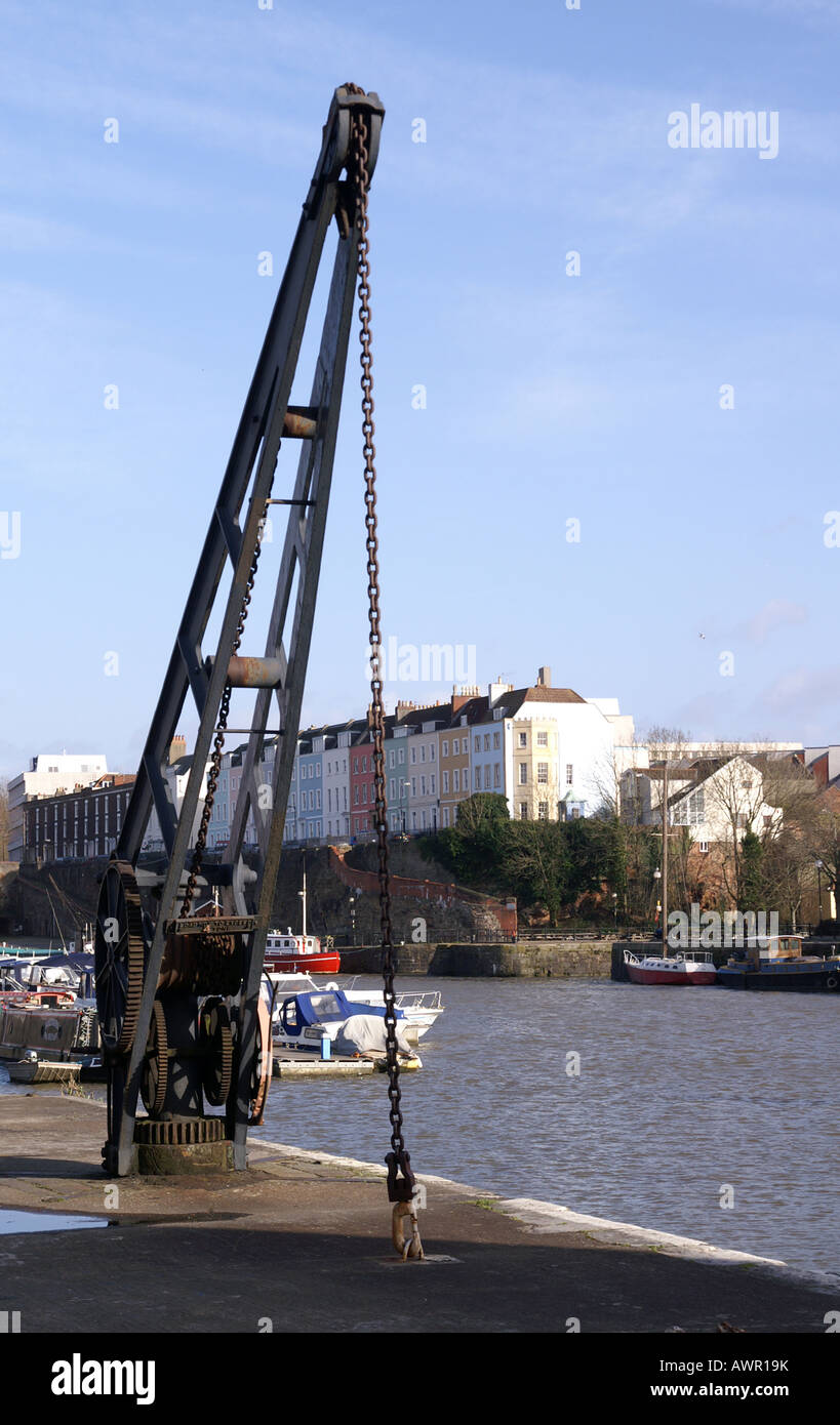Industrial crane bristol hi-res stock photography and images - Alamy