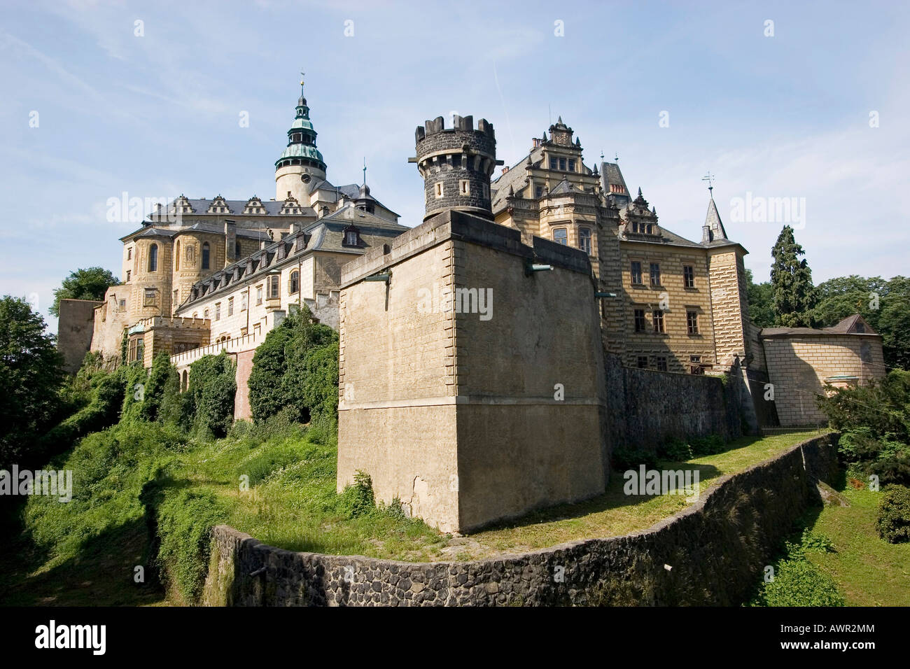 Castle Frydlant, Frýdlant, Friedland, Czech Republic Stock Photo - Alamy
