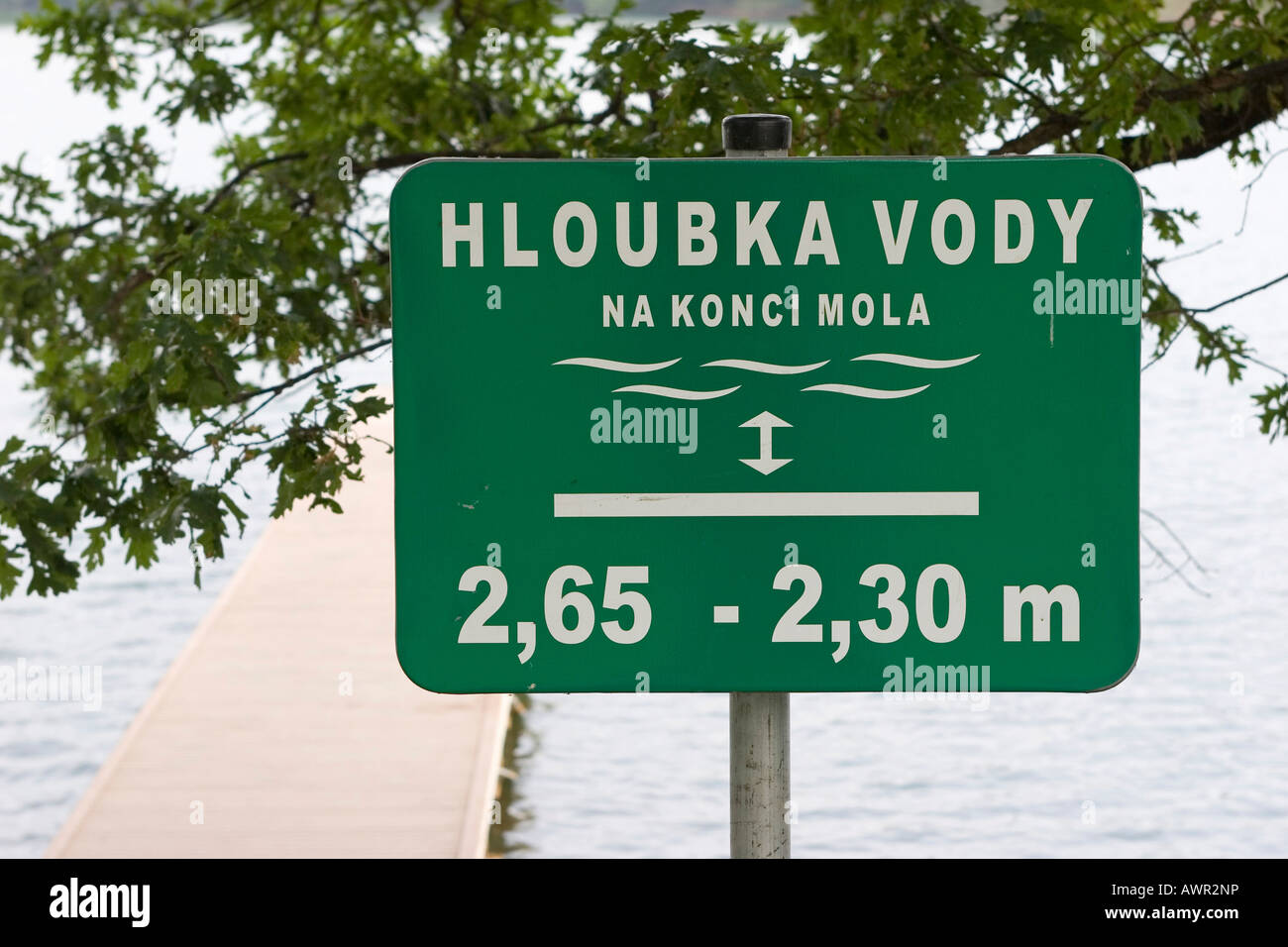 Board for water level indicating hi-res stock photography and images ...