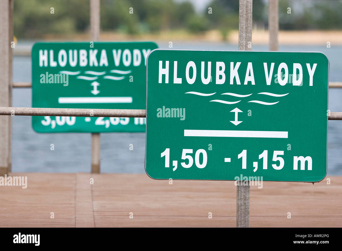 Board for water level indicating hi-res stock photography and images ...