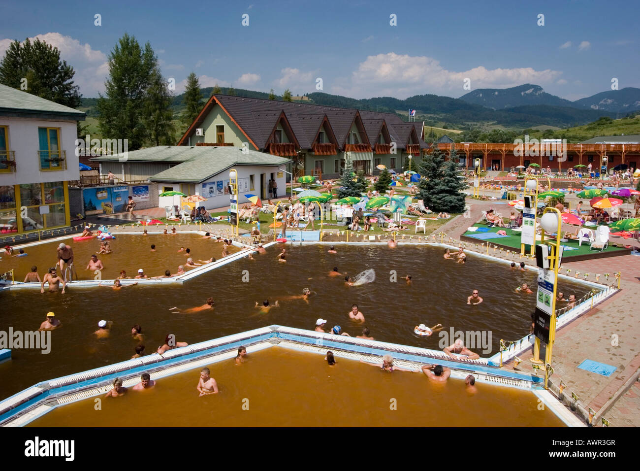 Thermal bath Besenova, Slovakia Stock Photo - Alamy