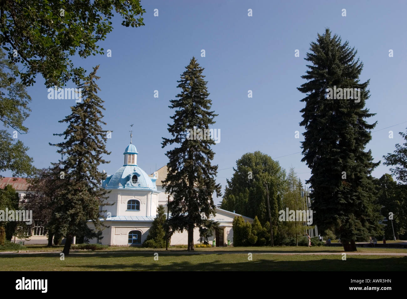 Old spa hotel, Turcianske Teplice, Slovakia Stock Photo - Alamy