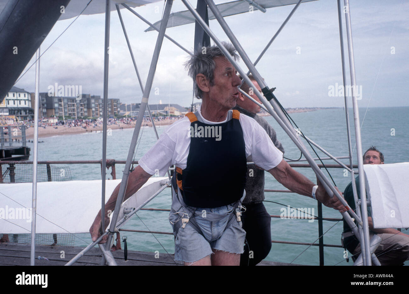 Regis birdman flight competition human powered machine south coast ...