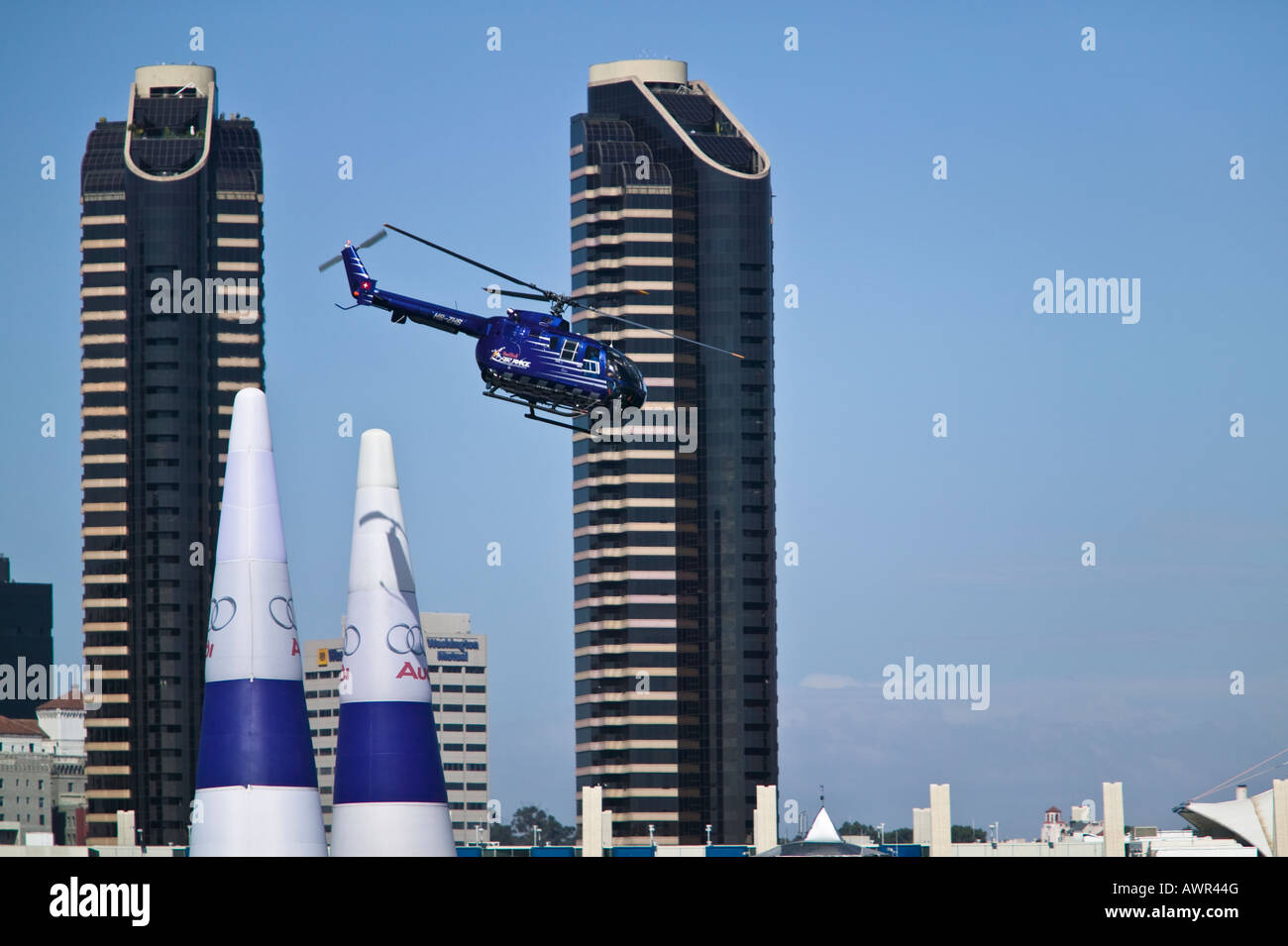 BO-105 Helicopter 2007 Red Bull Air Races San Diego, California, USA ...