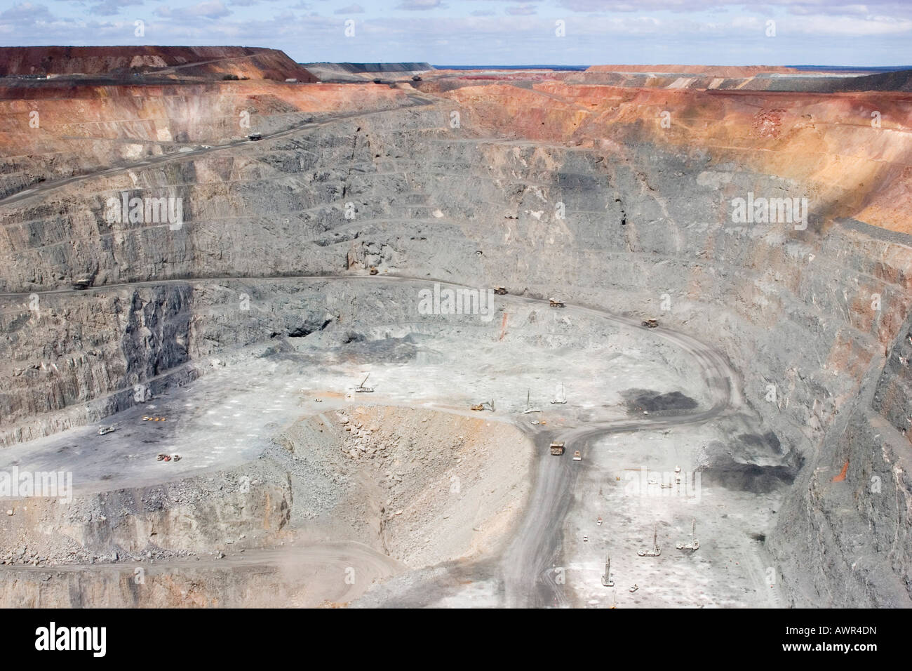 Super Pit (gold mine) Lookout, Kalgoorlie, Western Australia, WA ...