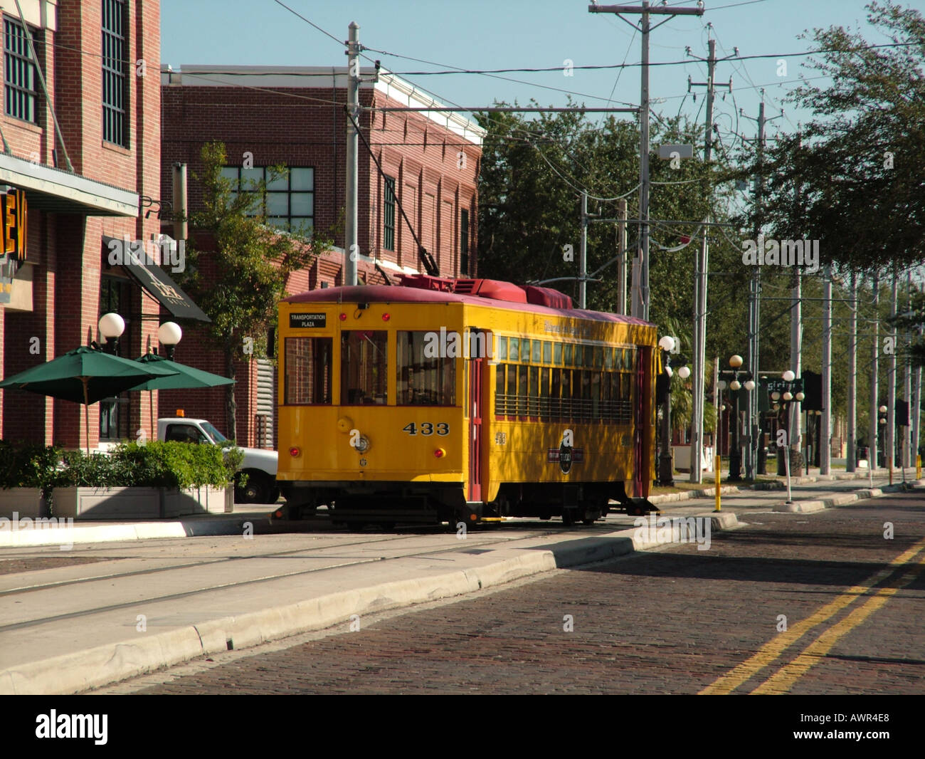 Ybor city tampa streetcar hi-res stock photography and images - Alamy