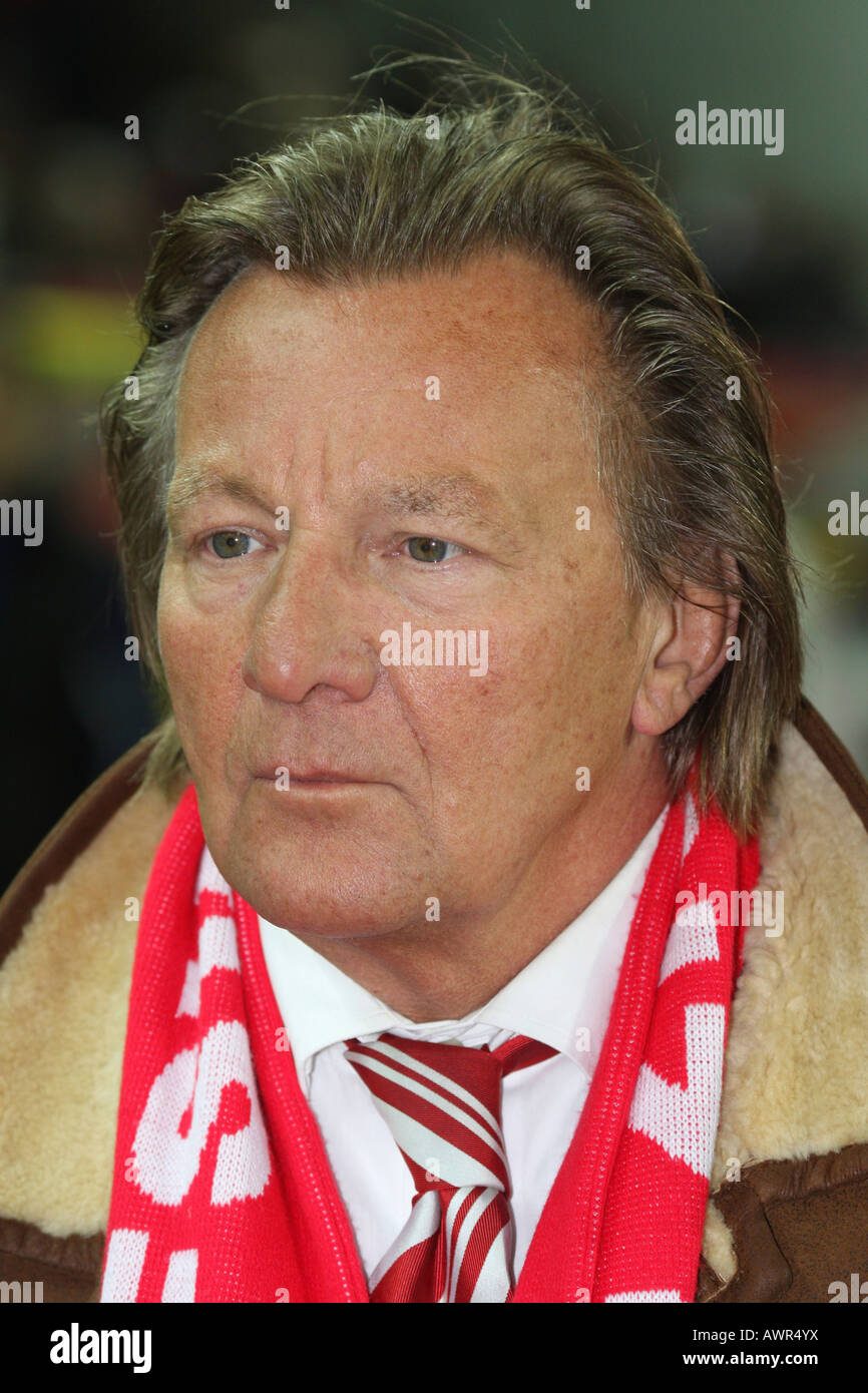President of the german soccer club Mainz 05, Harald Strutz Stock Photo ...