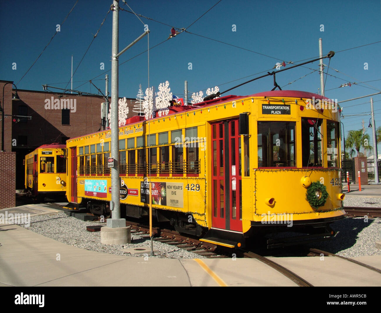 Ybor city tampa streetcar hi-res stock photography and images - Alamy