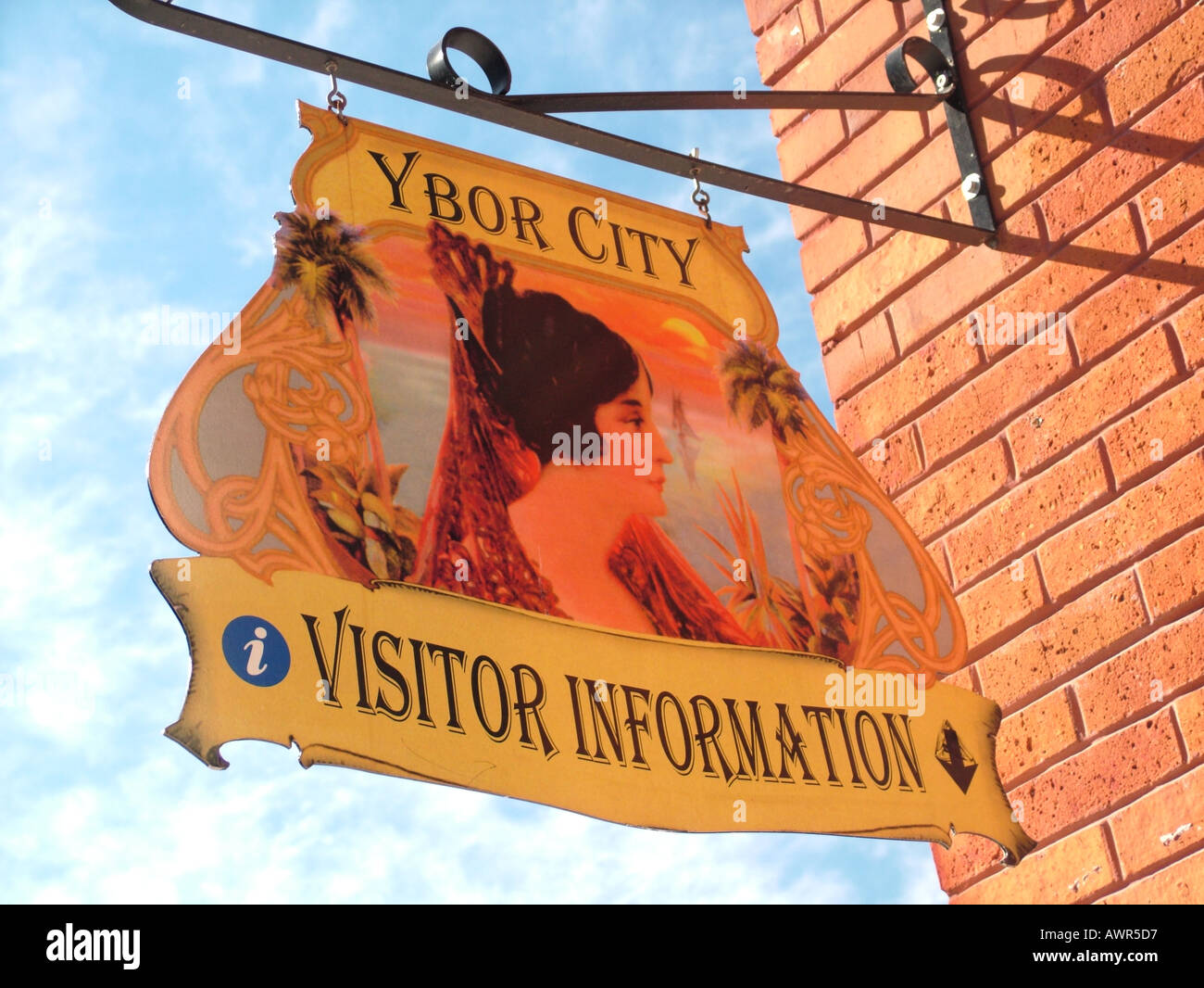 Florida downtown shops historic signs hi-res stock photography and ...