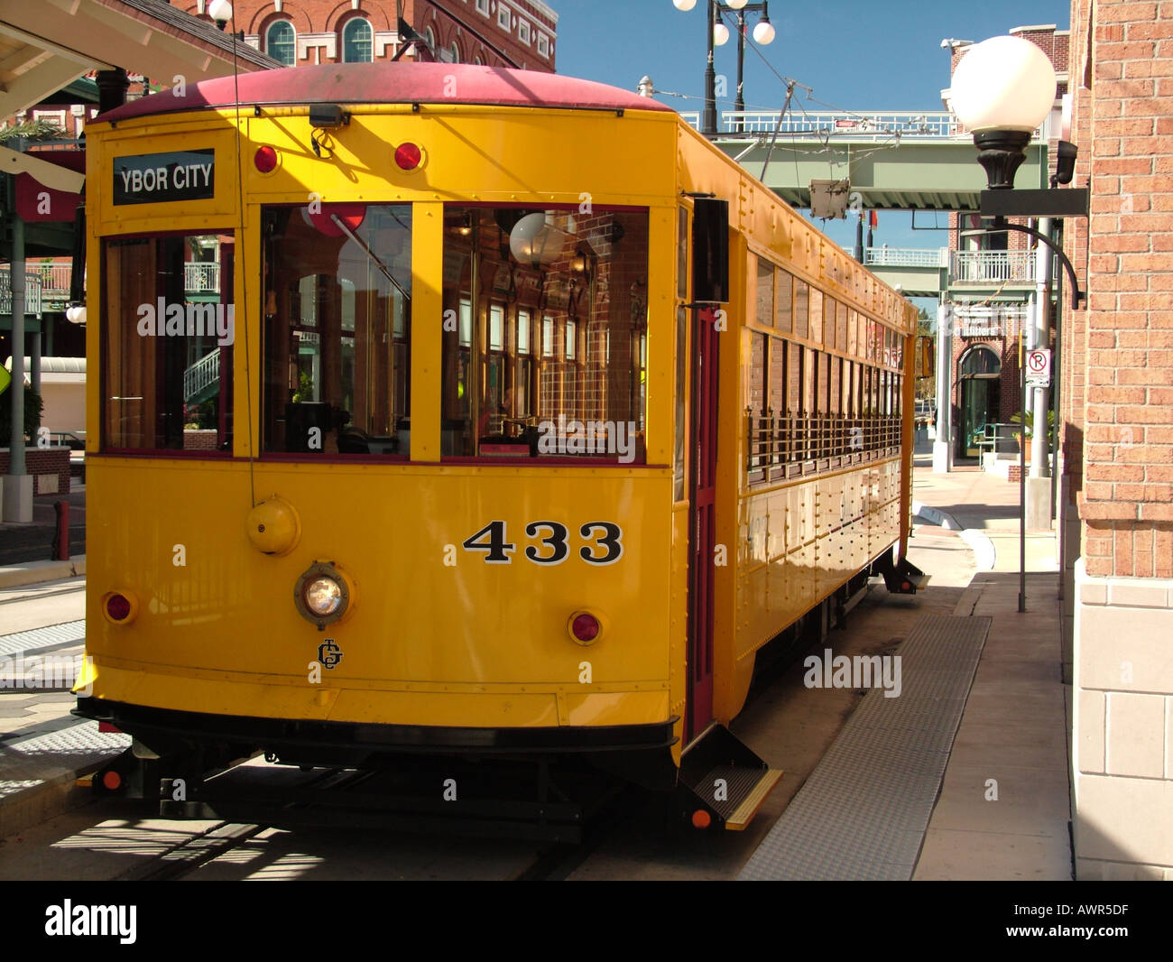 Ybor city tampa streetcar hi-res stock photography and images - Alamy
