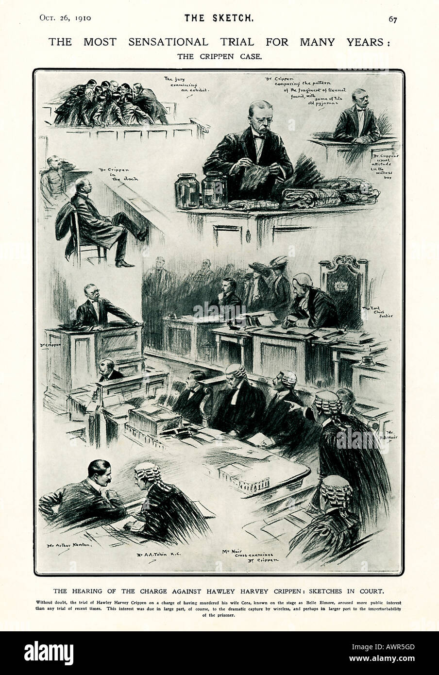 Hawley crippen trial hi-res stock photography and images - Alamy