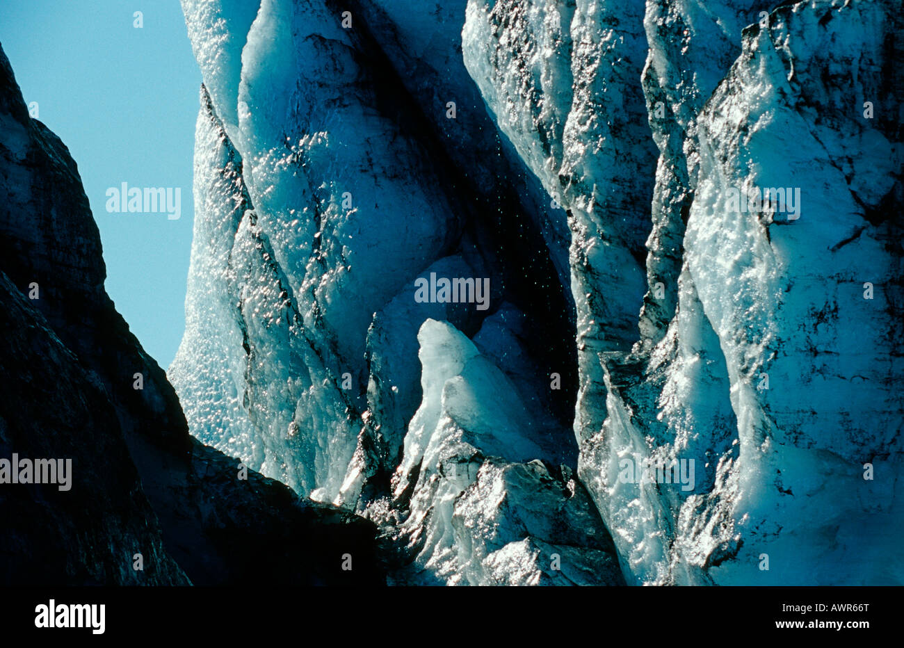 Moving ice, Alaska, USA Stock Photo - Alamy