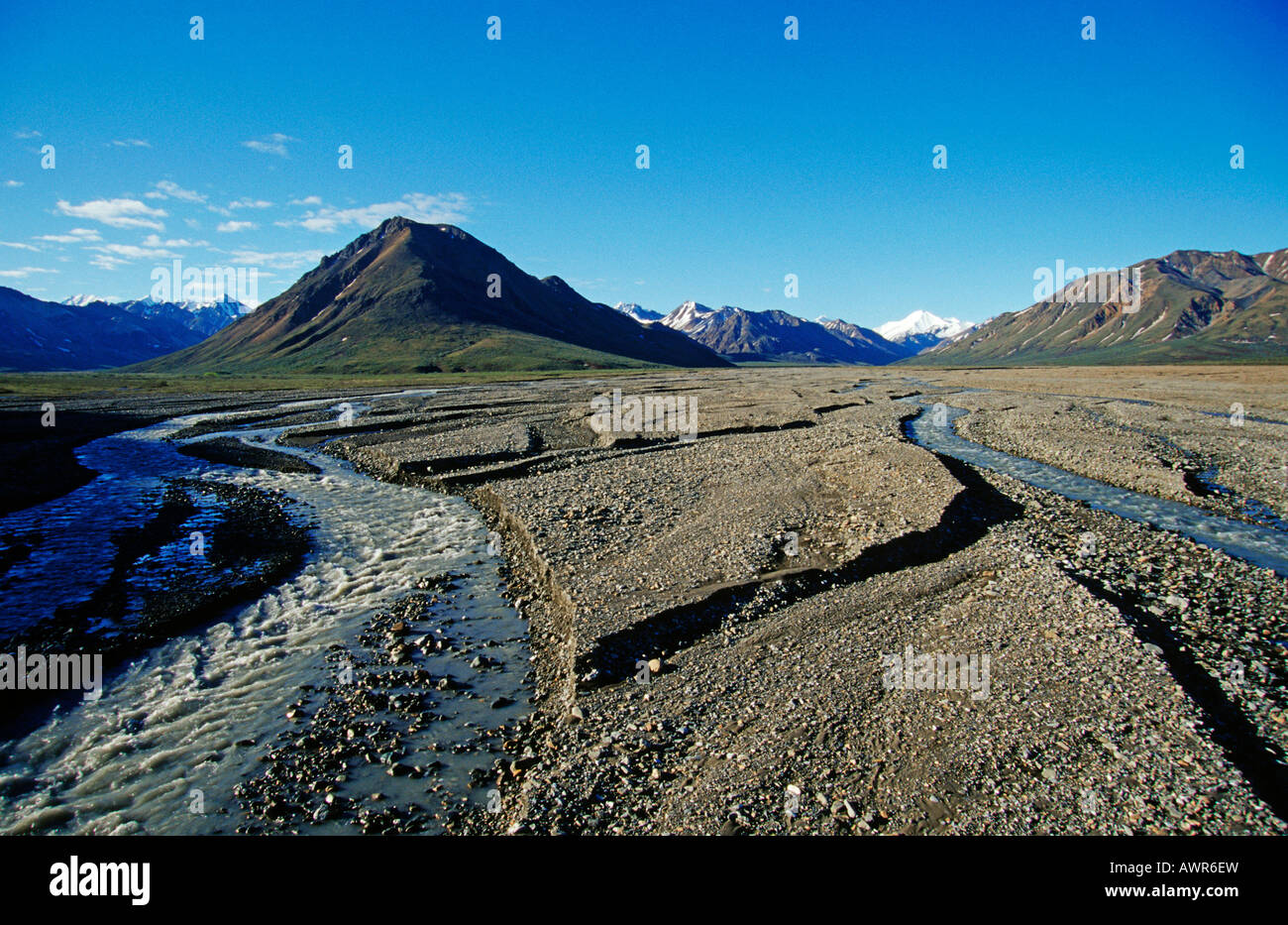 Alaska Streams And Landscapes Stock Photos & Alaska Streams And ...