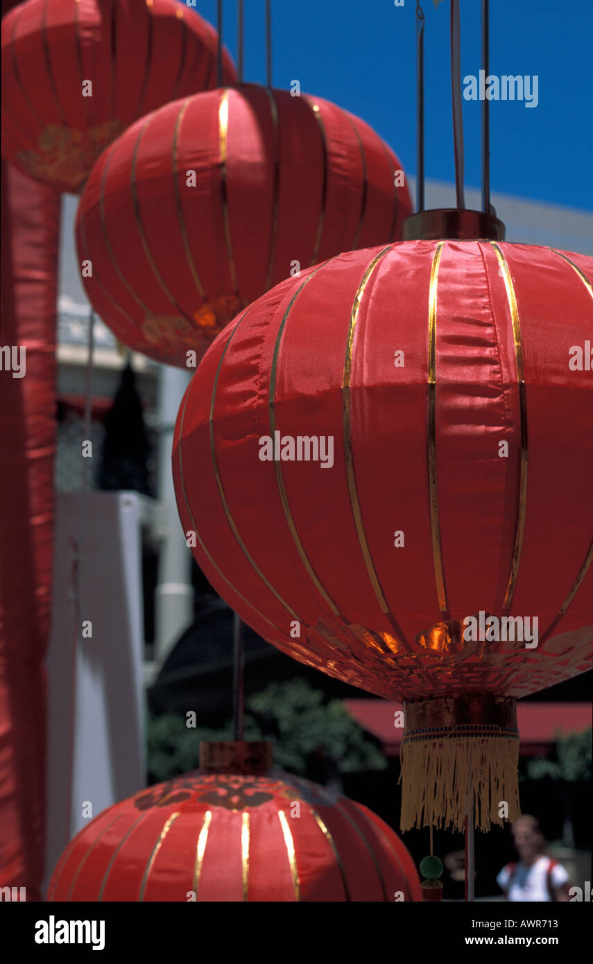 Chinese New Year Lanterns Stock Photo - Alamy