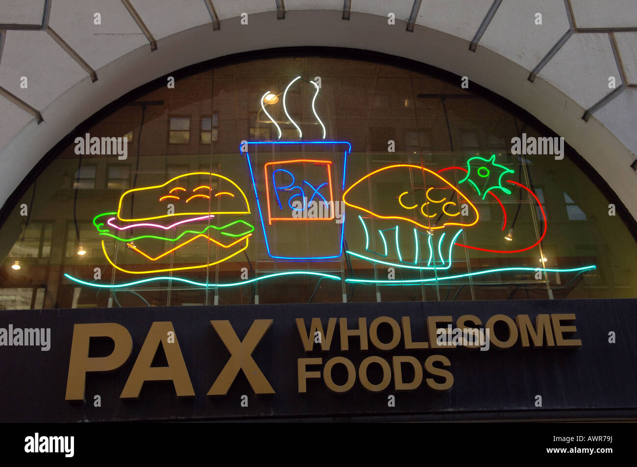 Pax Foods in Midtown Manhattan Stock Photo - Alamy