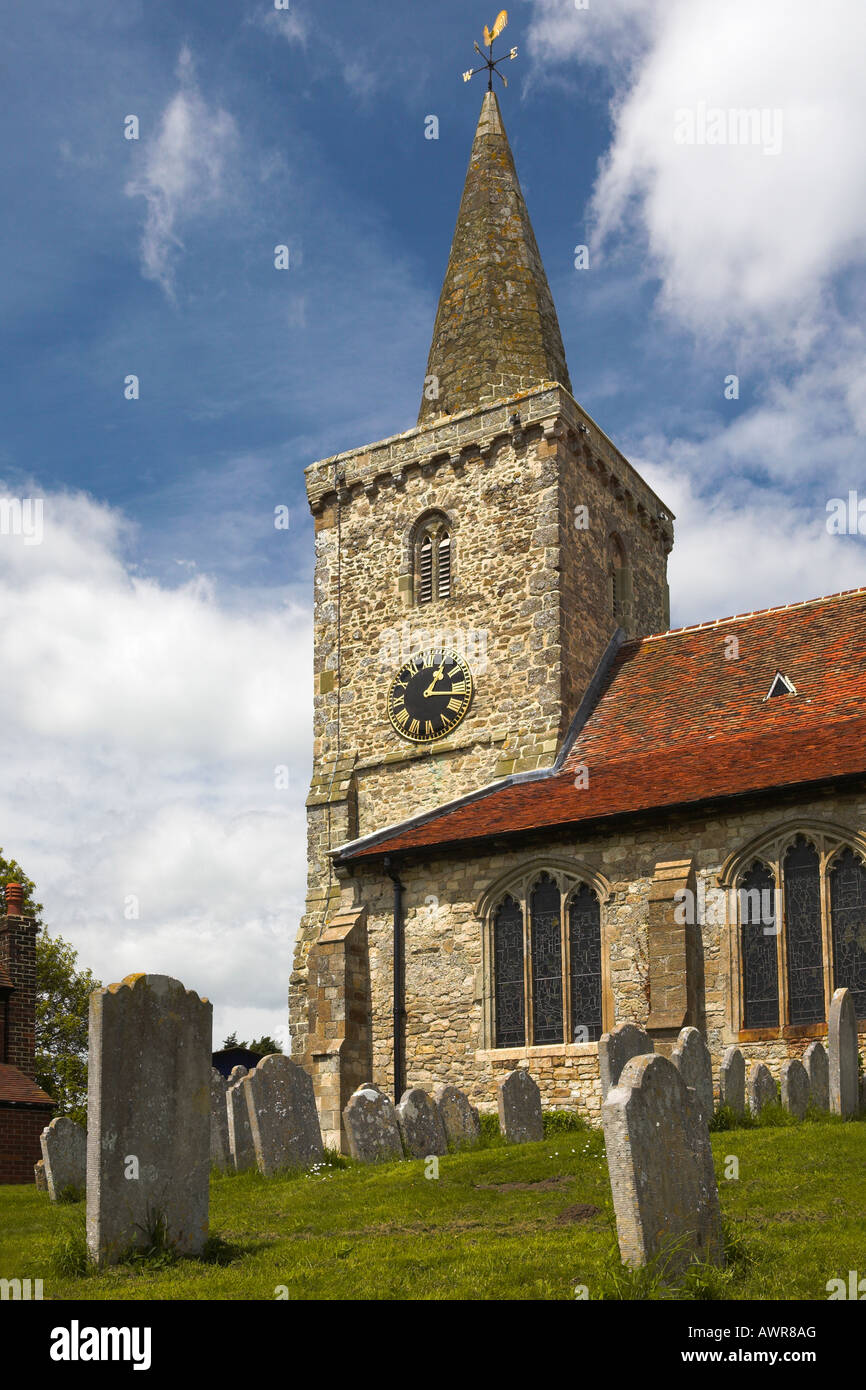 St Mary's Church, Brading, Isle of Wight Stock Photo - Alamy