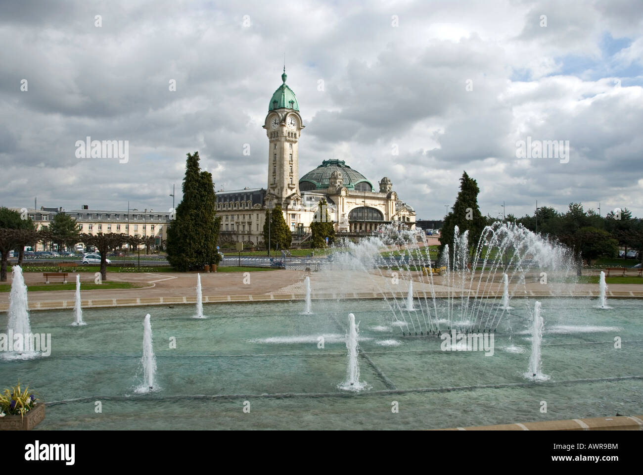 Stock photo the Limoges railways station in Limoges France This is a ...