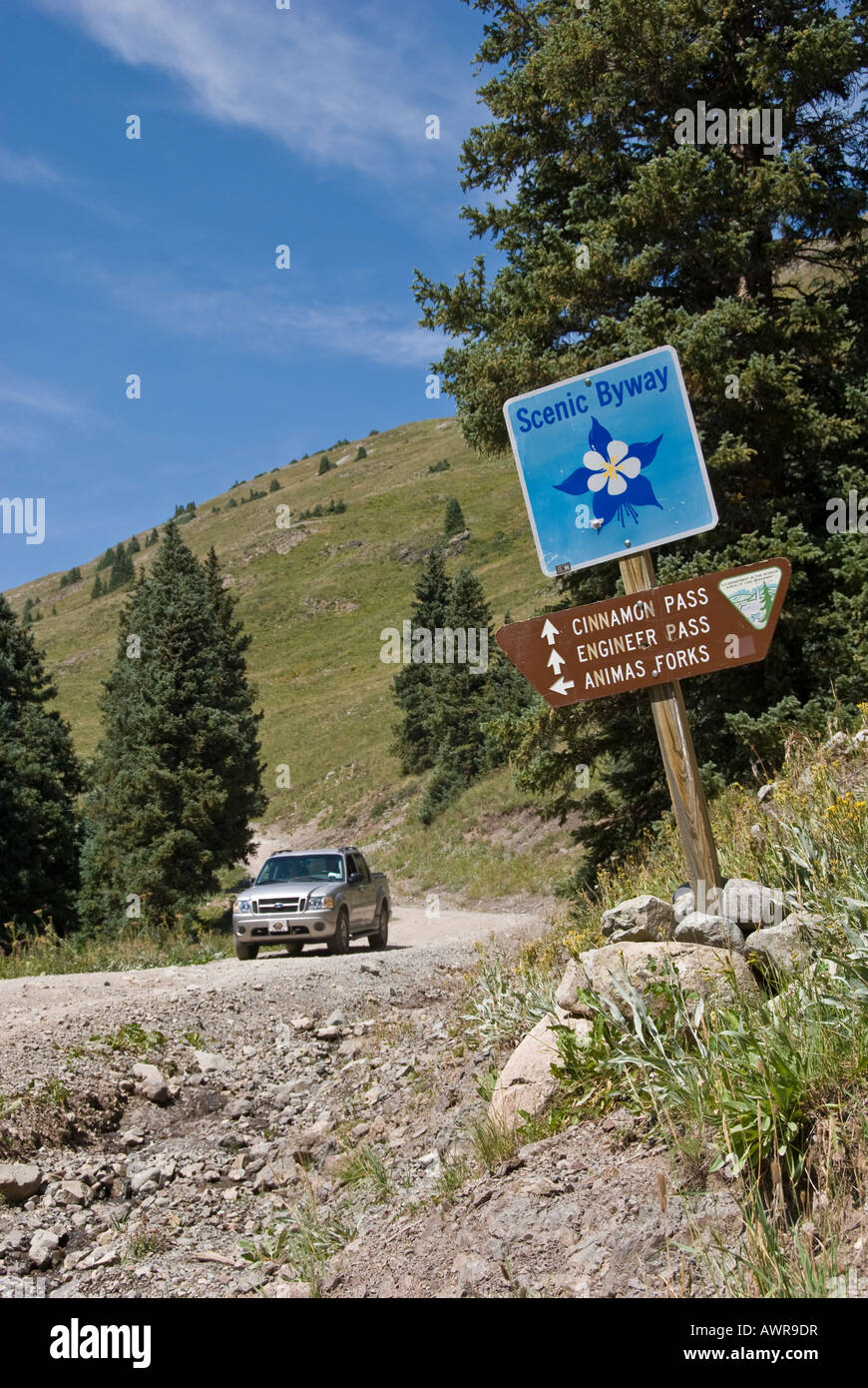 Cinnamon pass alpine loop colorado hi-res stock photography and images ...