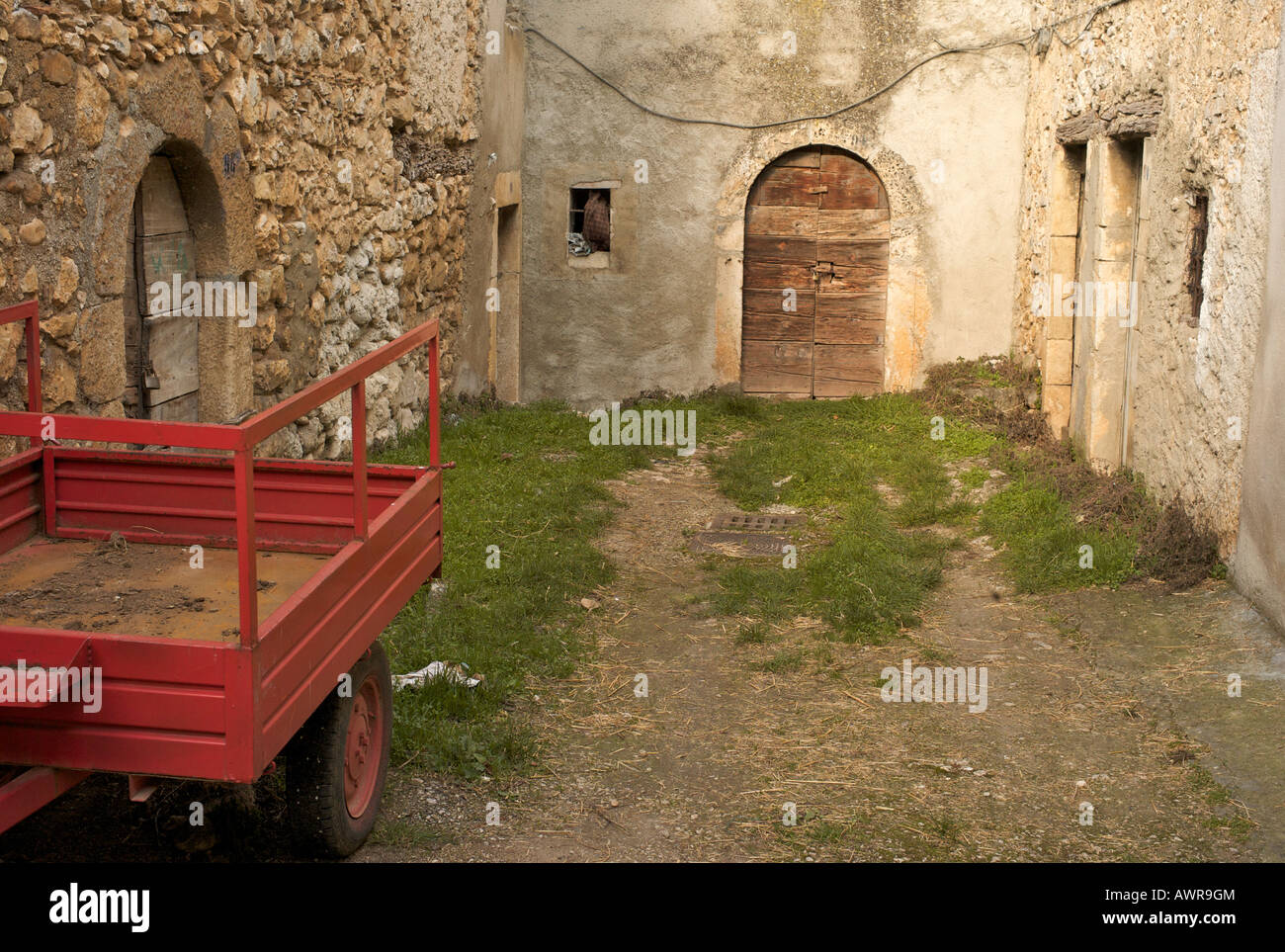 Italian Village in Abruzzo Stock Photo - Alamy