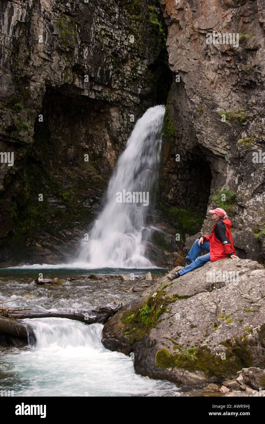 Whitmore Falls, Alpine Loop Scenic Byway, San Juan Mountains, Colorado ...