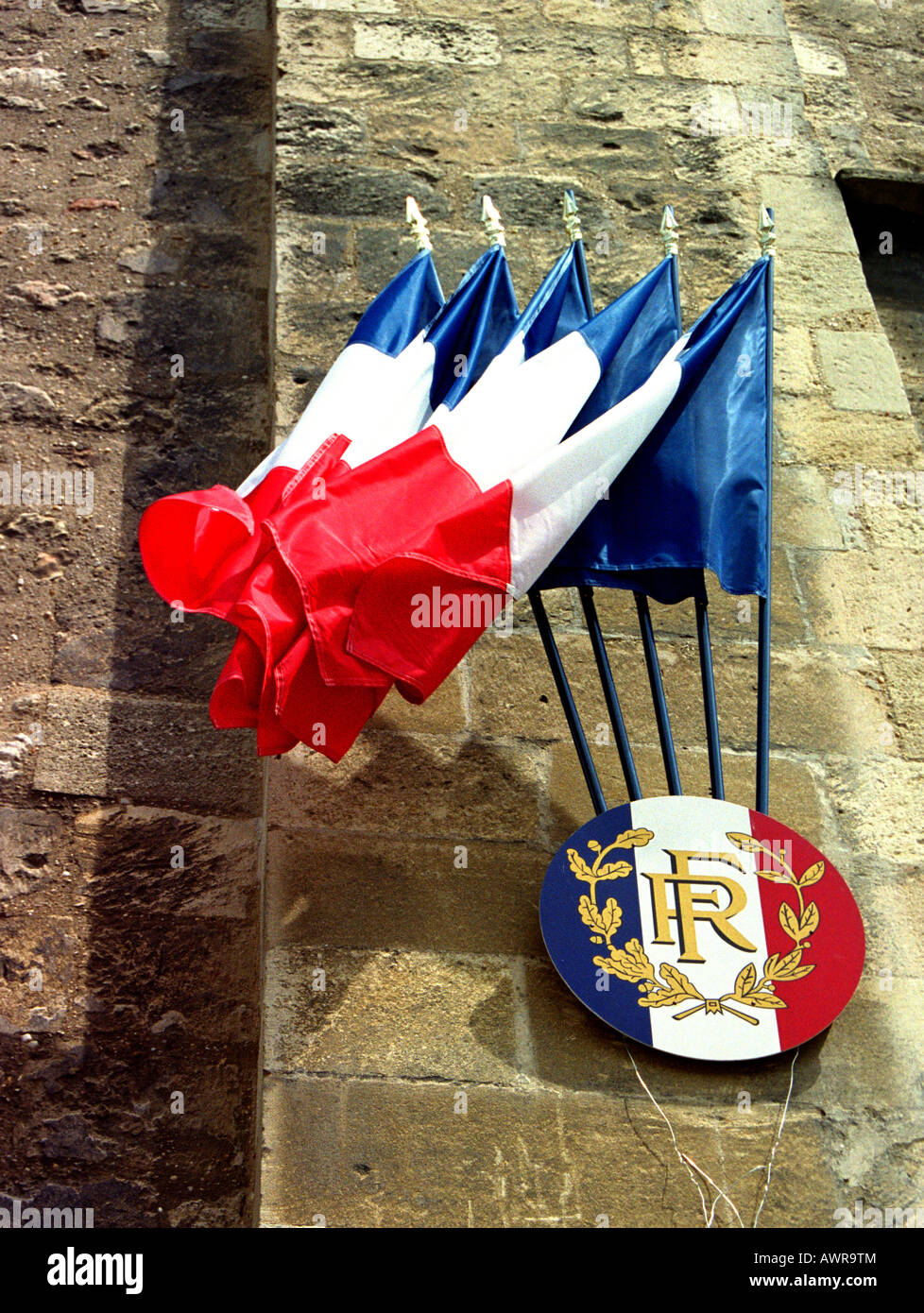 French national flags hi-res stock photography and images - Alamy
